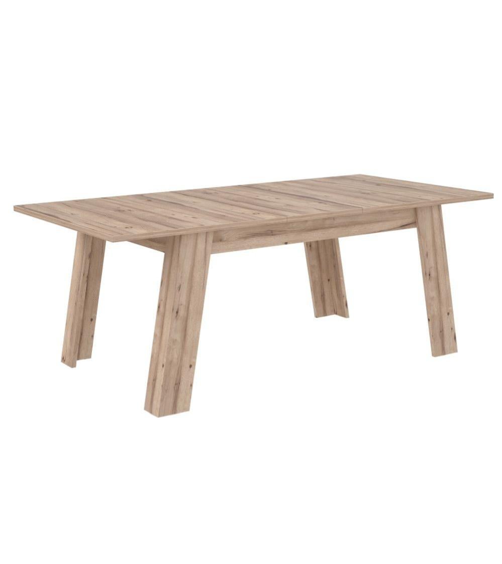 Mesa comedor extensible de 160-200 cm ancho. Mesa BARDO patas ...