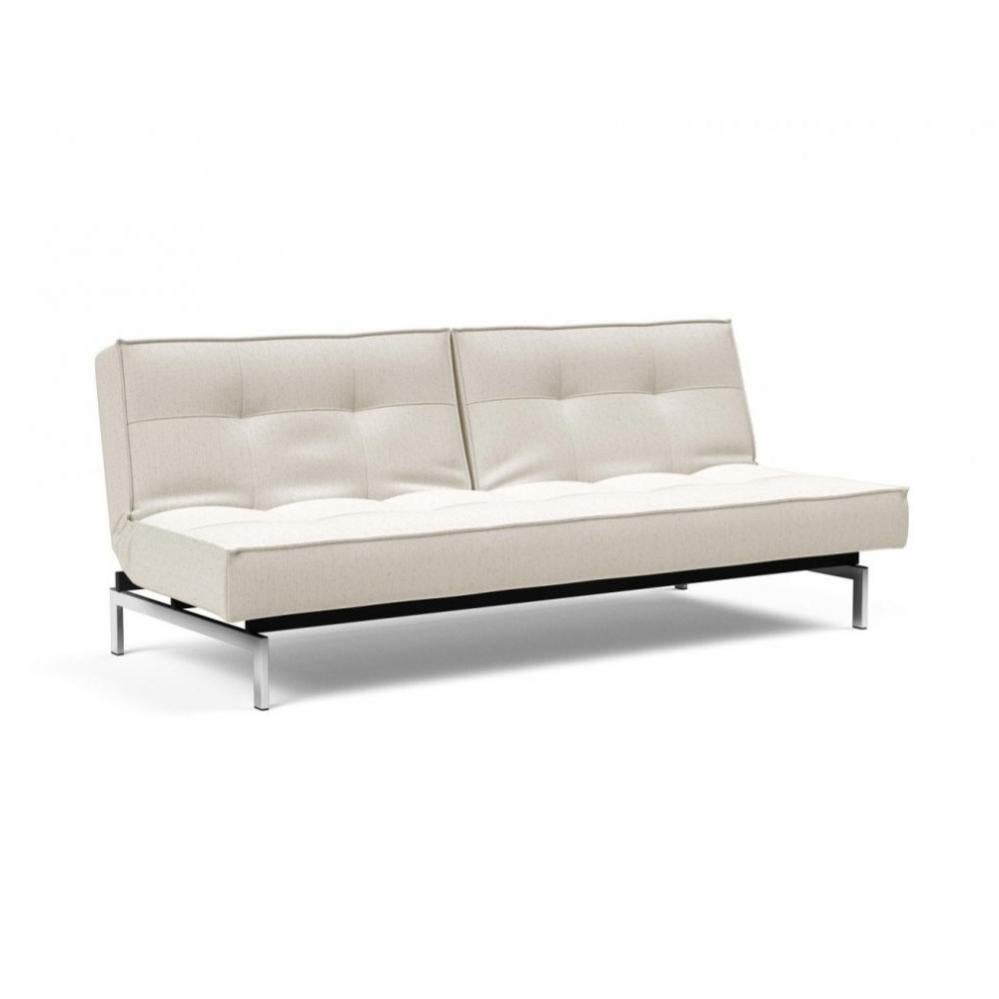 INNOVATION LIVING Canape SPLITBACK CHROME convertible lit 115*210 cm ...