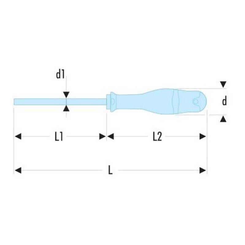 FACOM AWH10X175CK - Destornillador shock 10x175 | Leroy Merlin