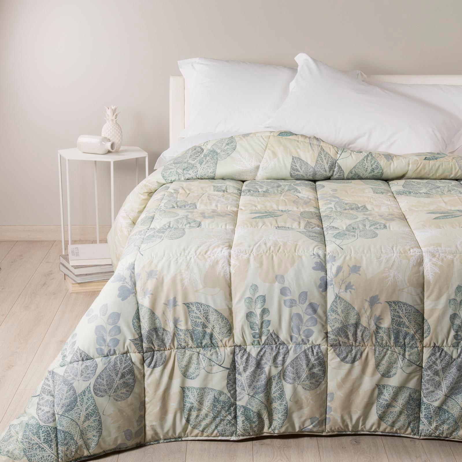 Caleffi - Trapunta Betulla Floreale Matrimoniale Bosco | Leroy Merlin