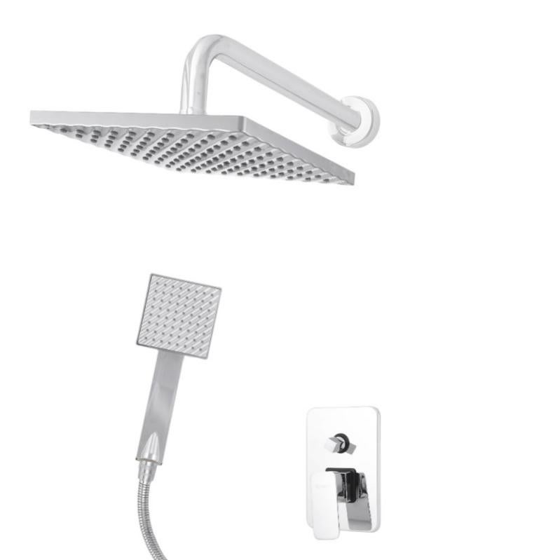 Conjunto Ducha Latón/Zinc - Acero Inoxidable- ABS, Cromado, Agua ...