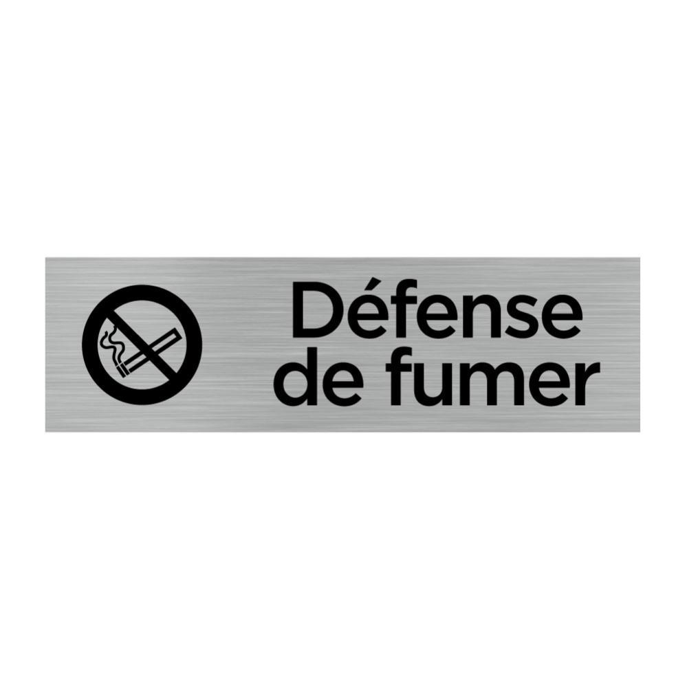 Pictogramme DEFENSE DE FUMER (Q0077) Matière Adhesif | Leroy Merlin