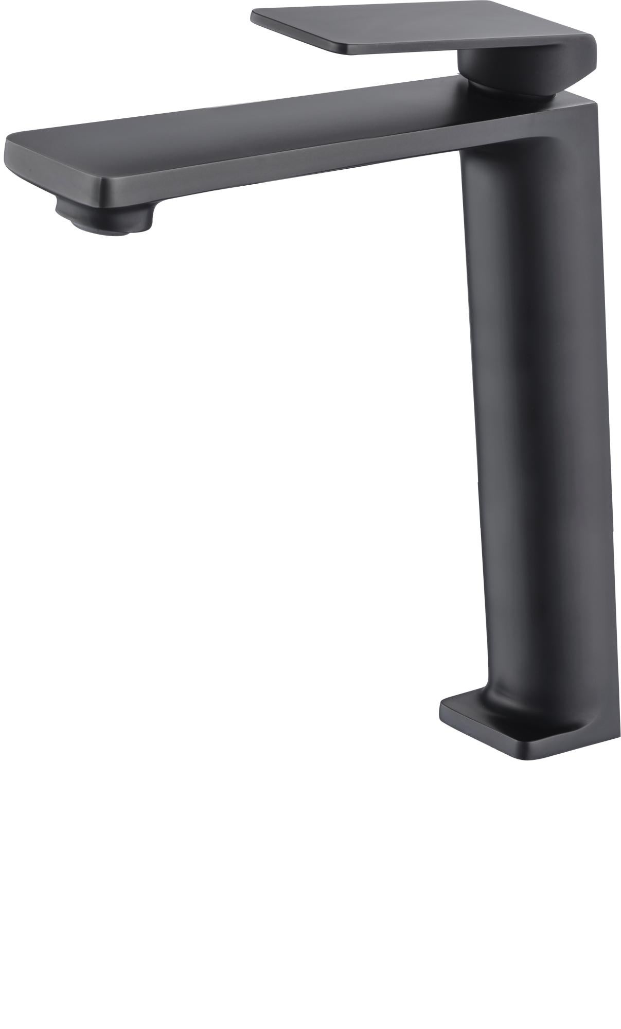 Rubinetto lavabo bocca alta nero opaco Imex Fiji BDF016-3NG | Leroy Merlin