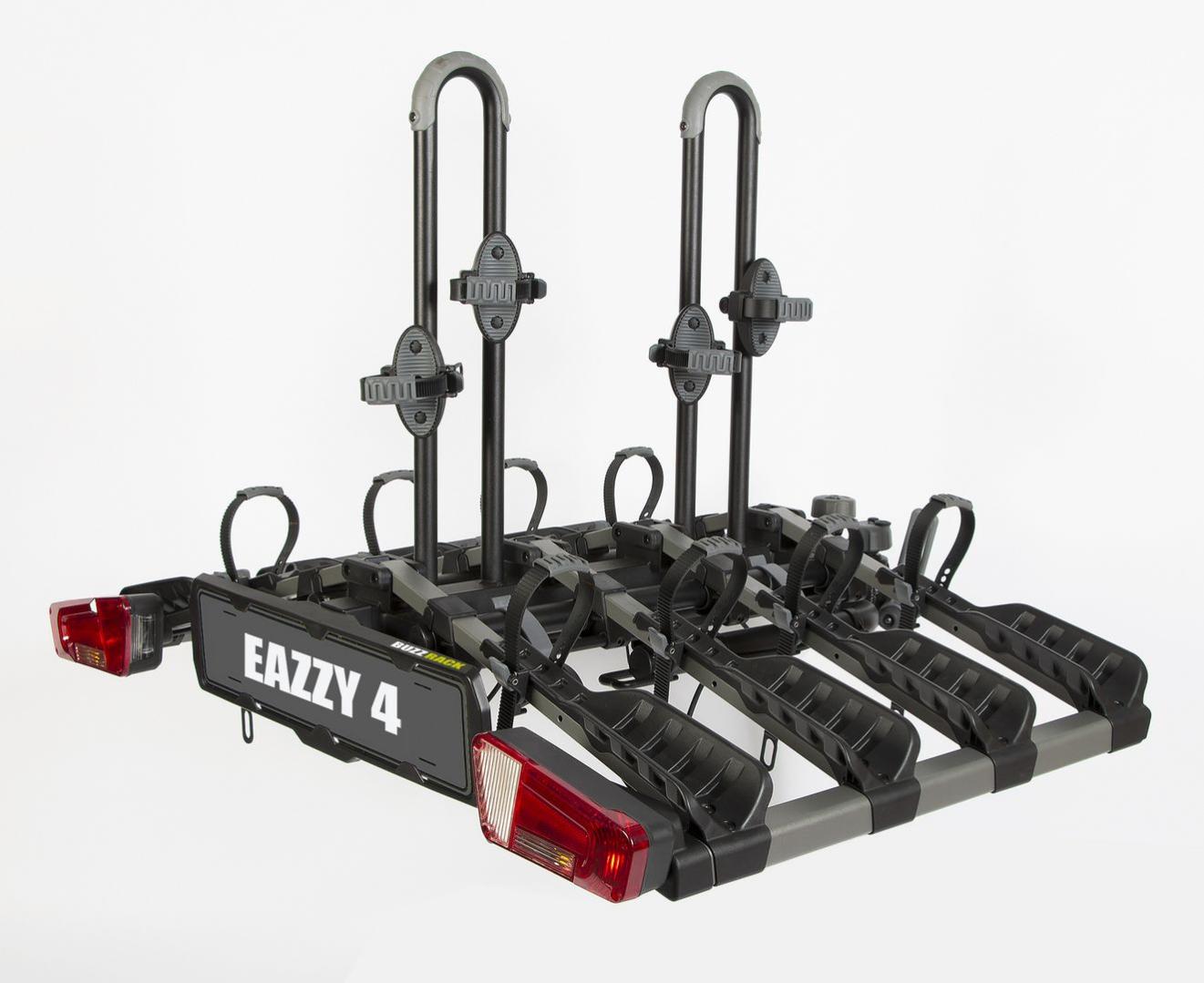 EAZZY 4 porte-vélo d'attelage - plateforme pliable 4 vélos | Leroy Merlin