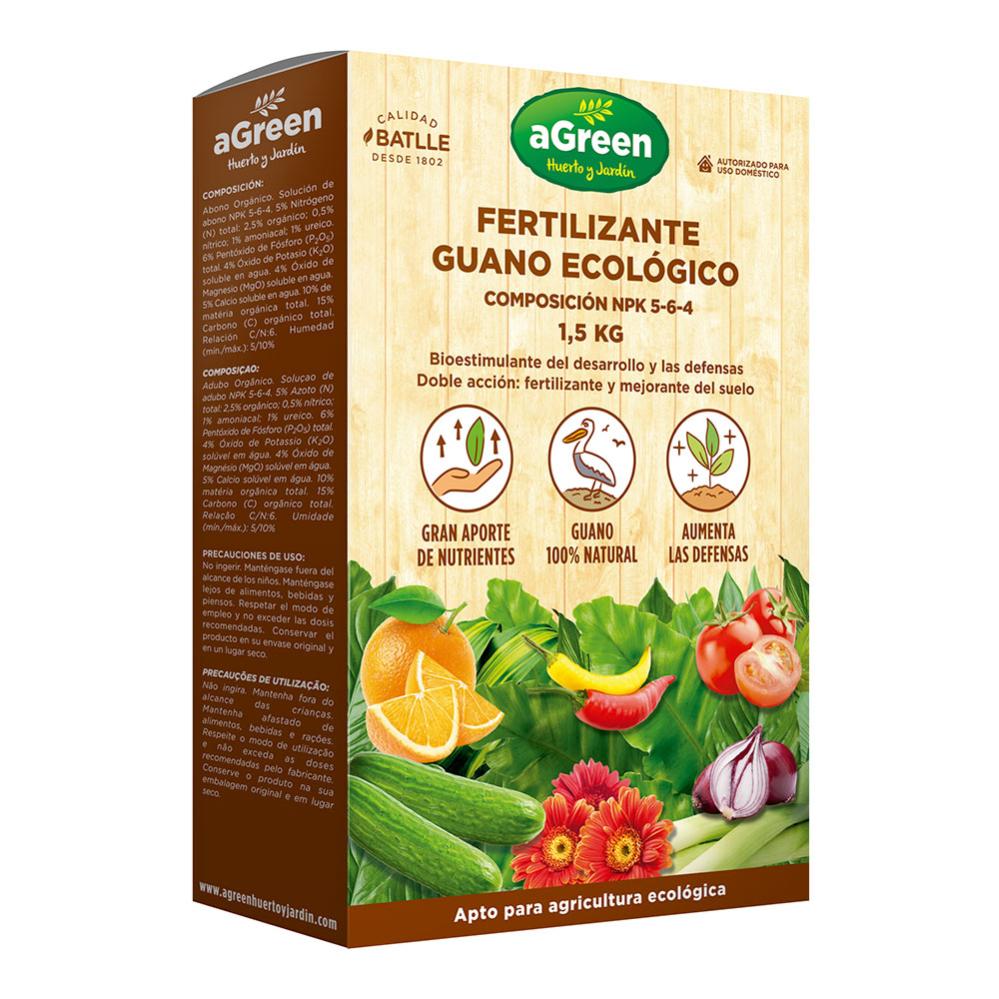 Fertilizante Guano 1,5Kg Agreen | Leroy Merlin