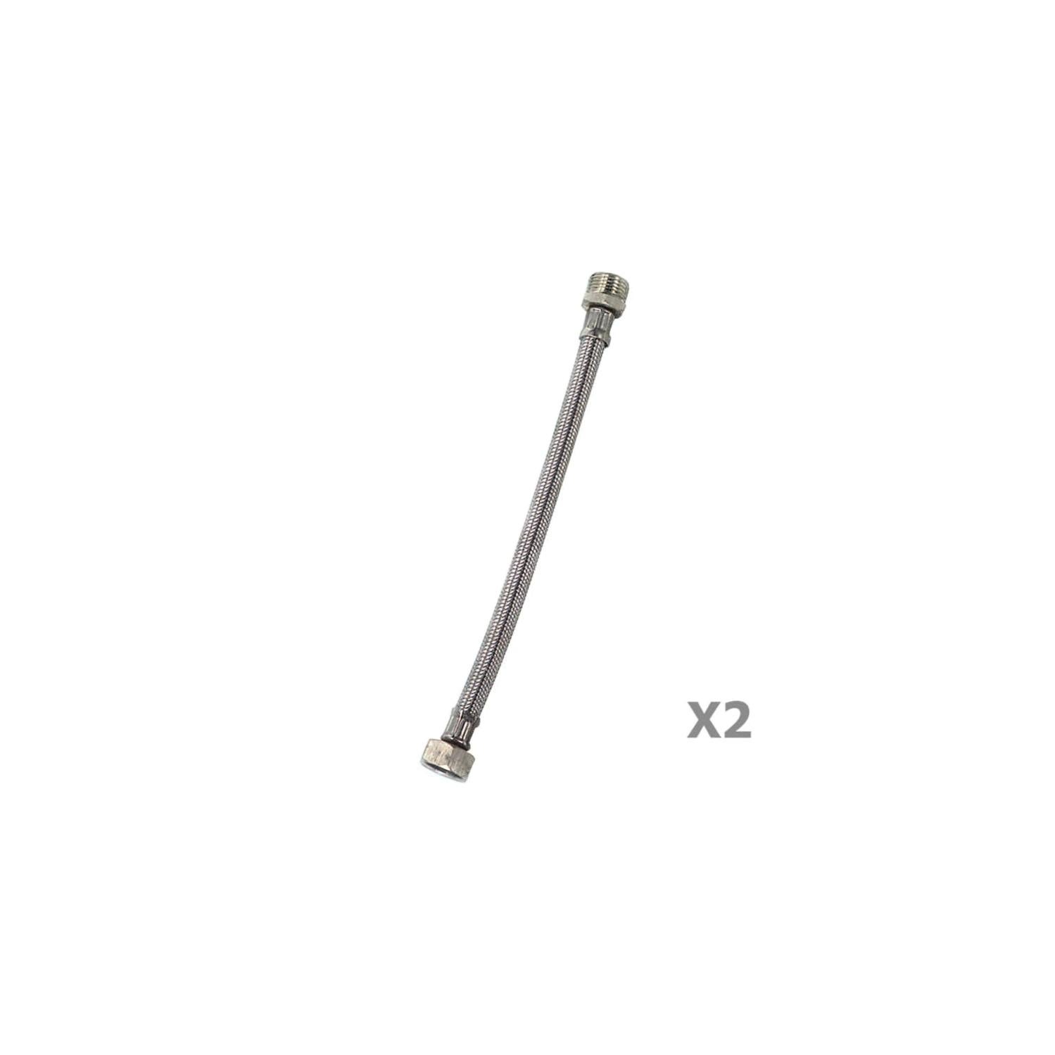 FLESSIBILE INOX MAURER MF 1/2X1/2 50 CF.2PZ | Leroy Merlin