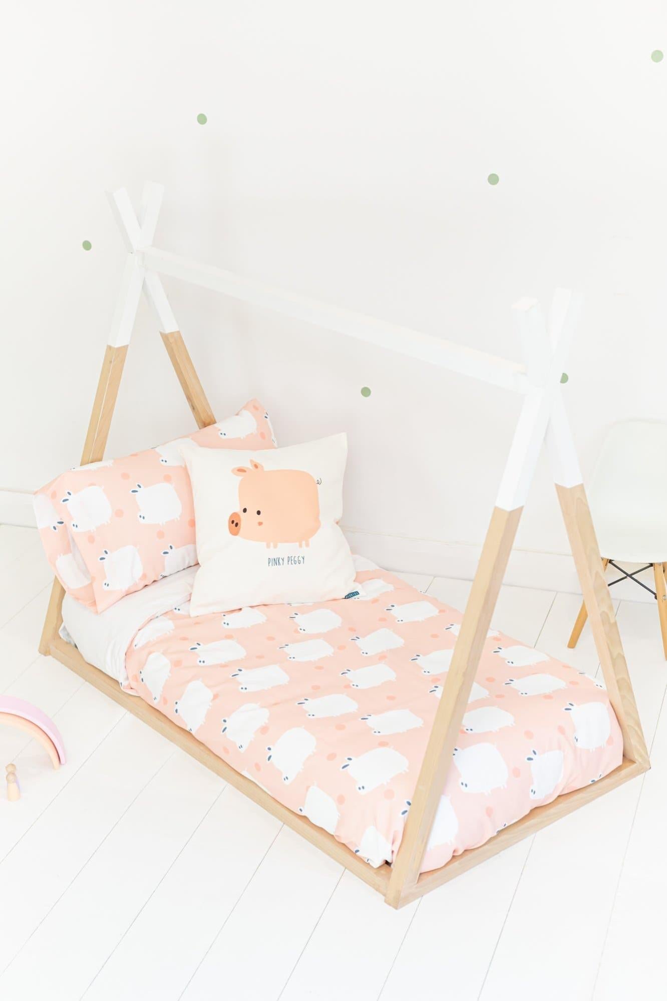 Copriumino pc Cerdita Rosa Sokios 100x120 (Cuna) | Leroy Merlin