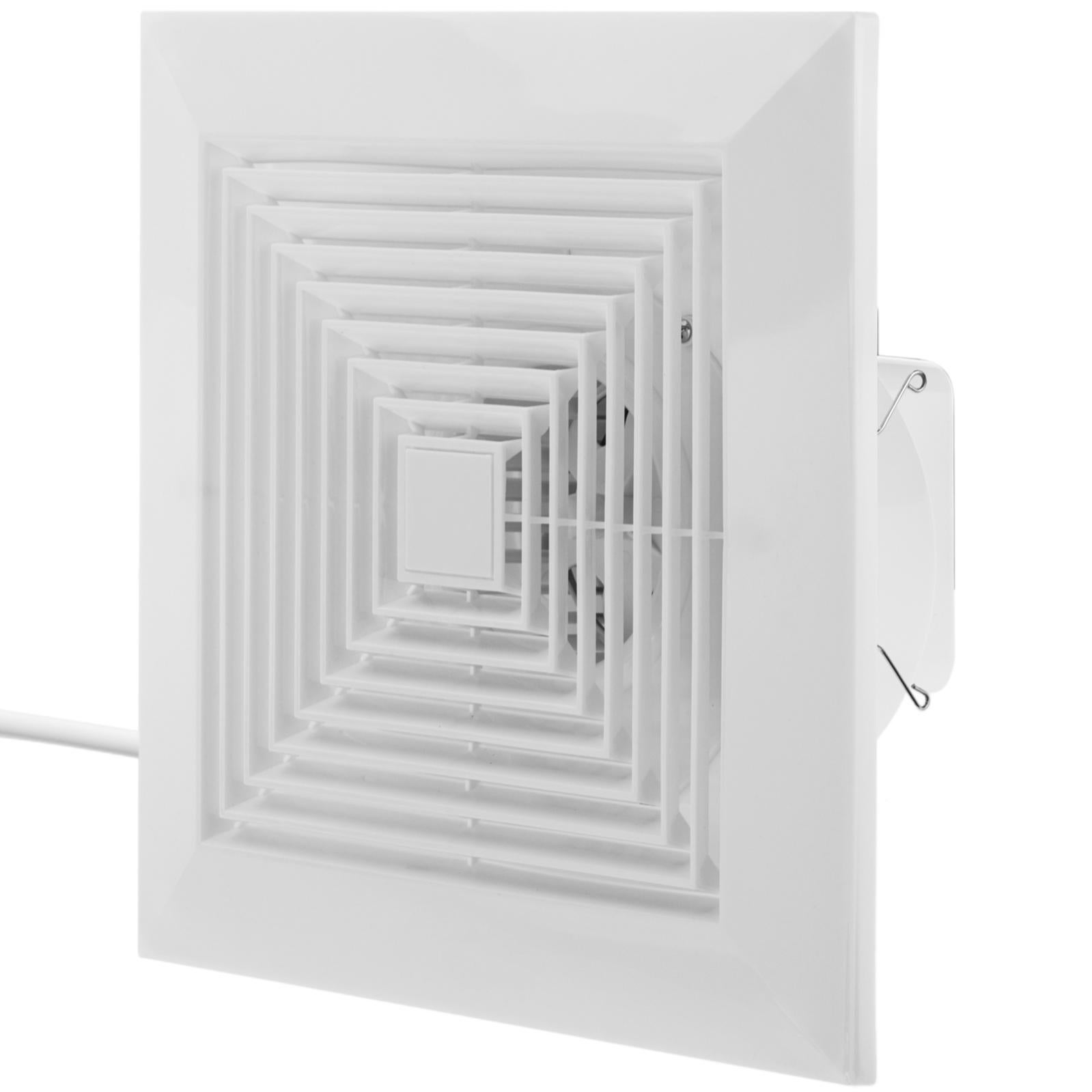 Extracteur d'air pour plafond ou mur 290x290 mm, avec clapet anti ...