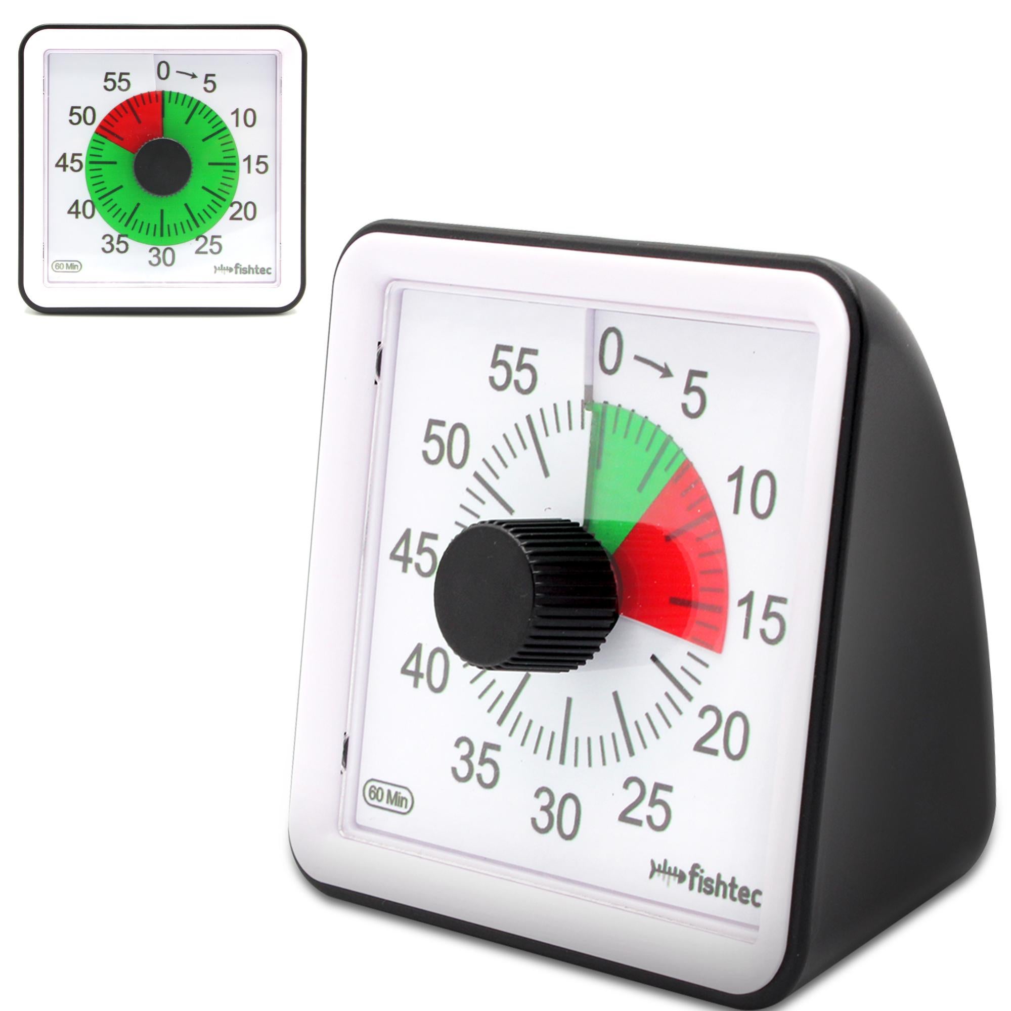 FISHTEC Mini Timer elettronico - 60 minuti - 2 zone colore ...