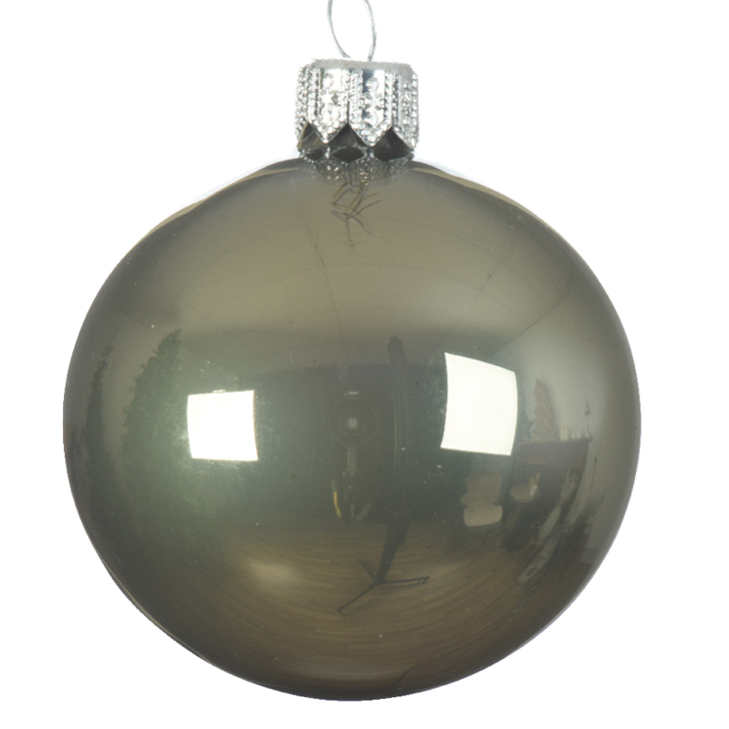Pallina di natale verde muschio Ø15 cm | Leroy Merlin