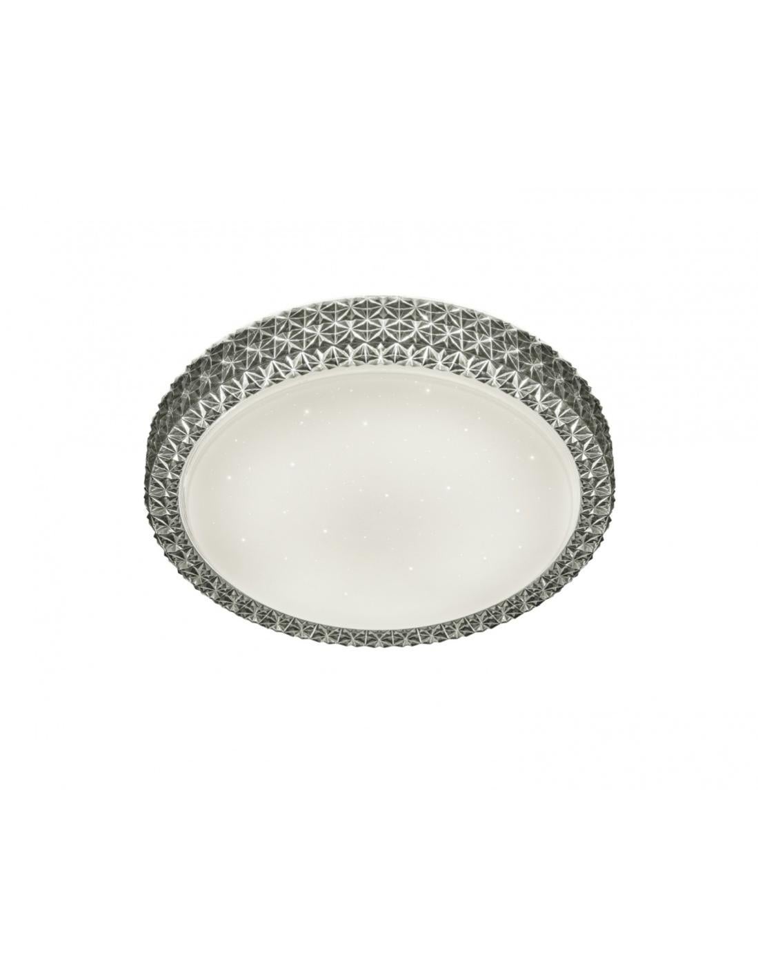 Pegasus Sparkling Star Effect Plafonnier Led Bord Fumé Ø39 cm Trio ...