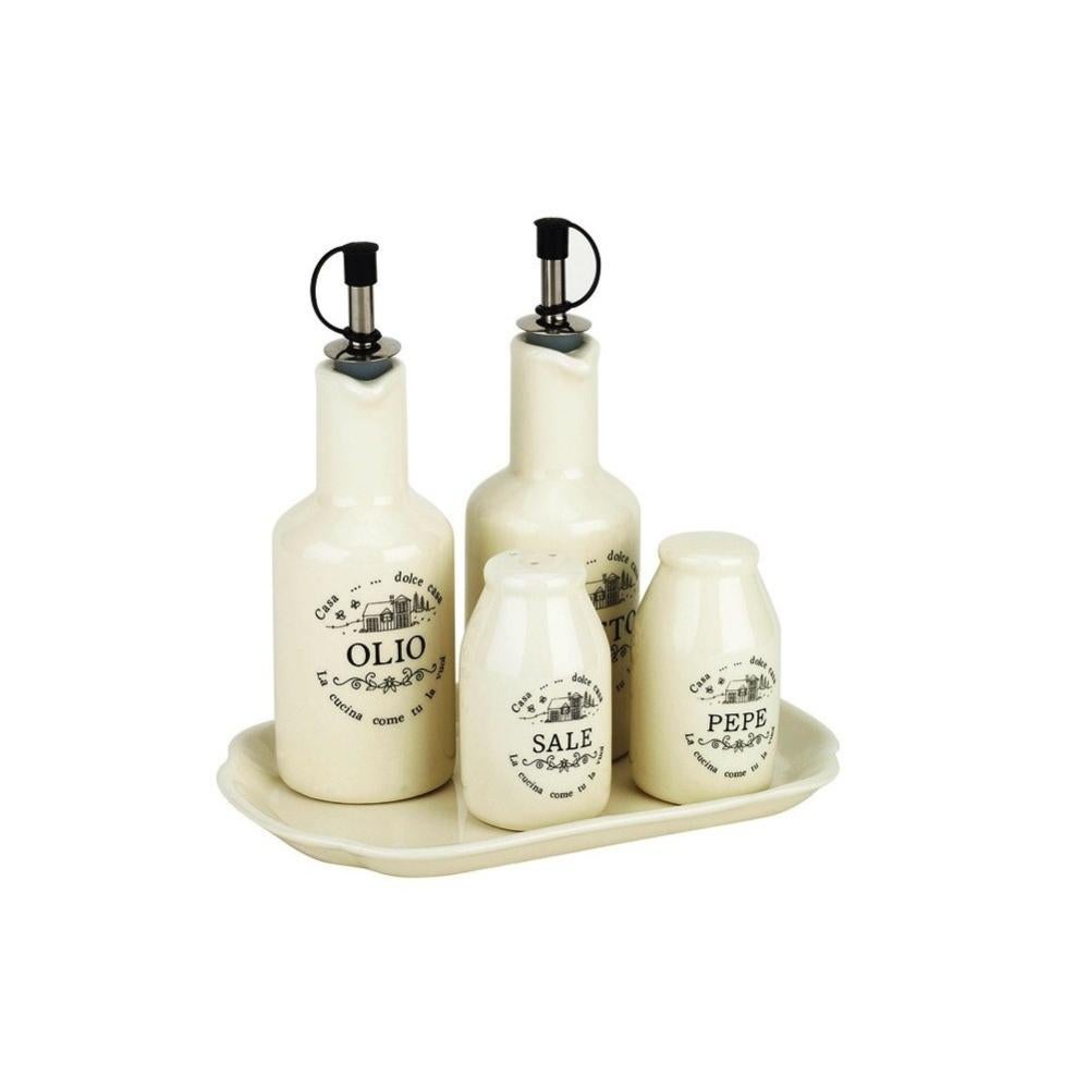SET OLIO-ACETO-PEPE-SALE DOLCE C | Leroy Merlin
