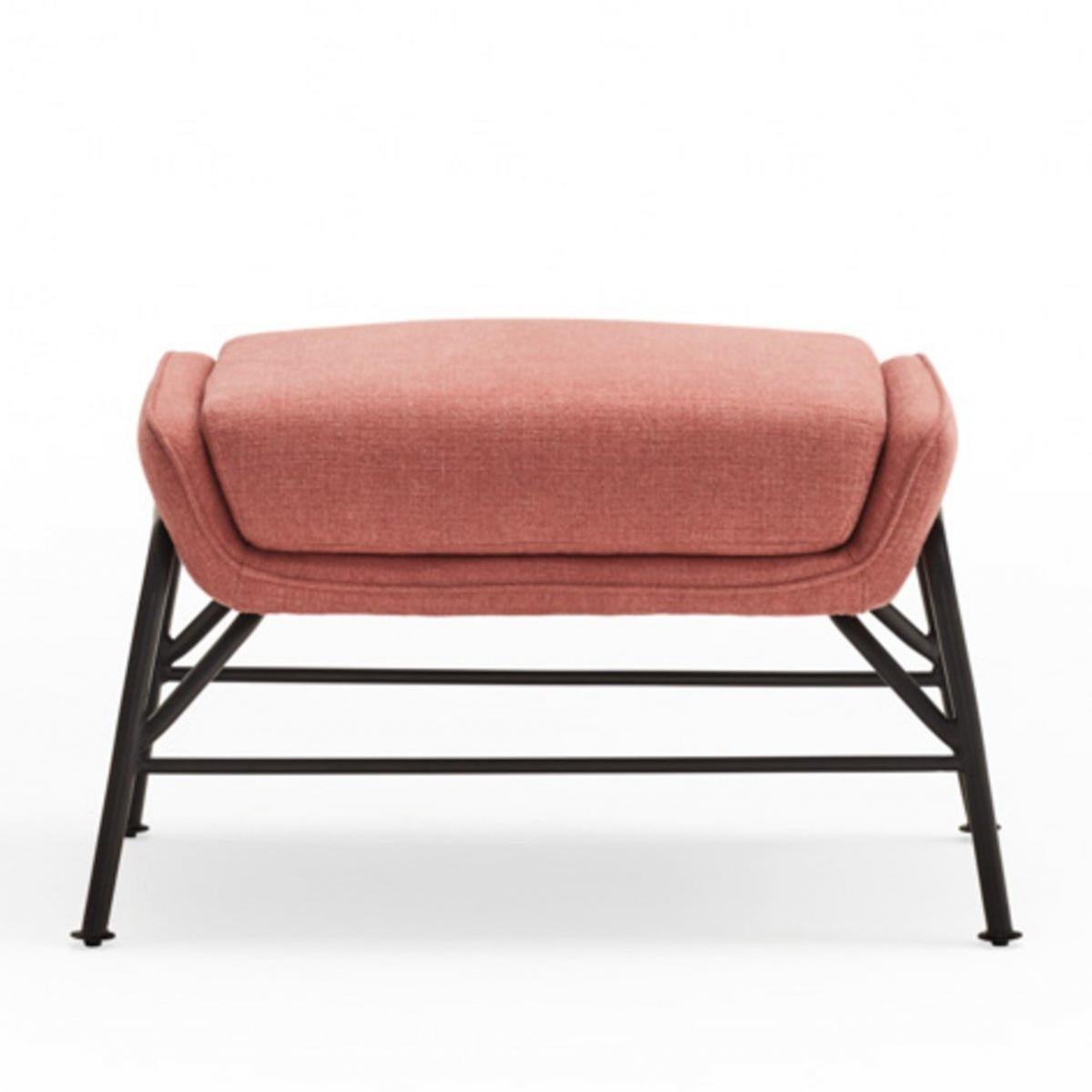 Repose-pieds design en tissu et métal SADIRA | Leroy Merlin