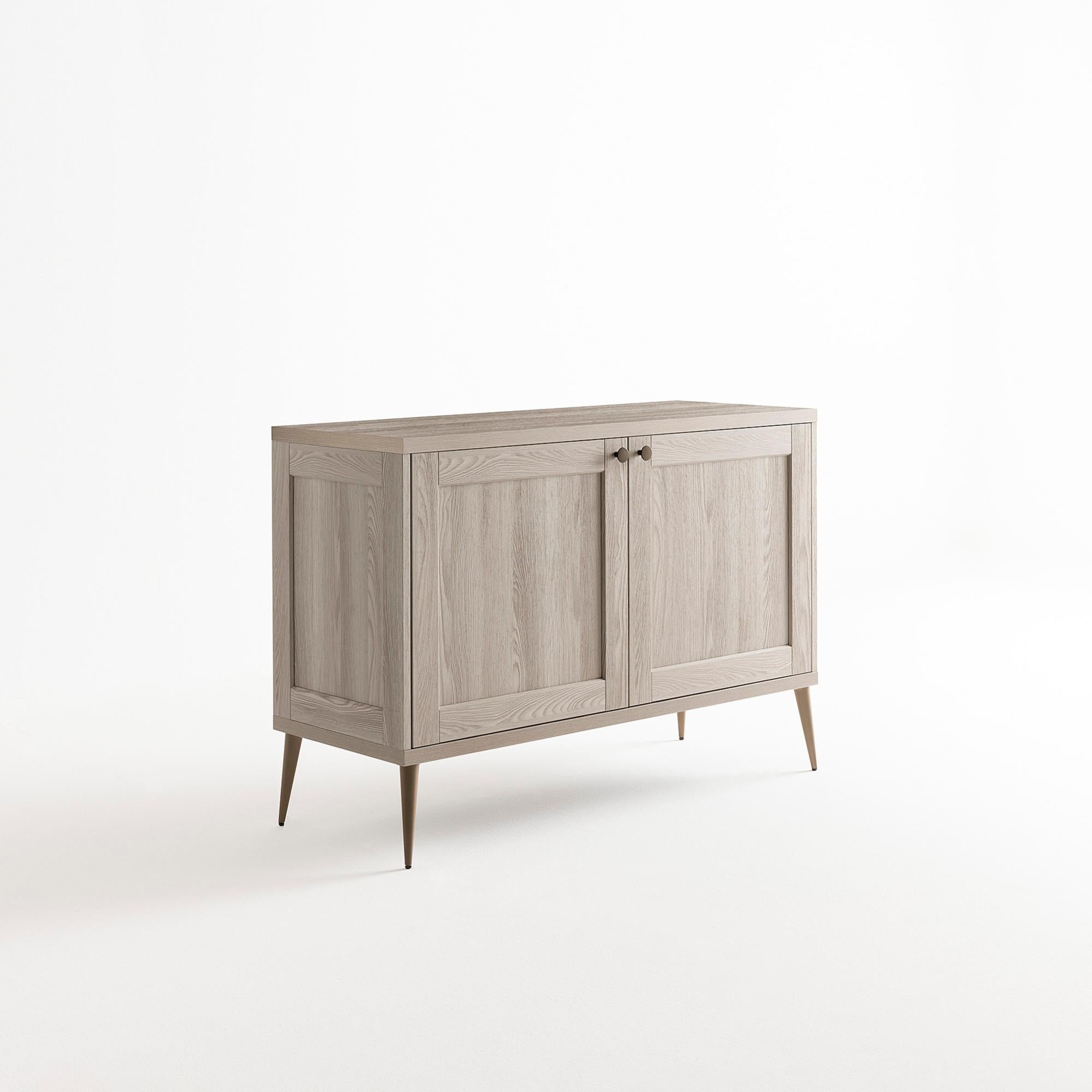 ARHome, Madia Soggiorno Modern, Frassino Crema, Made in Italy | Leroy ...