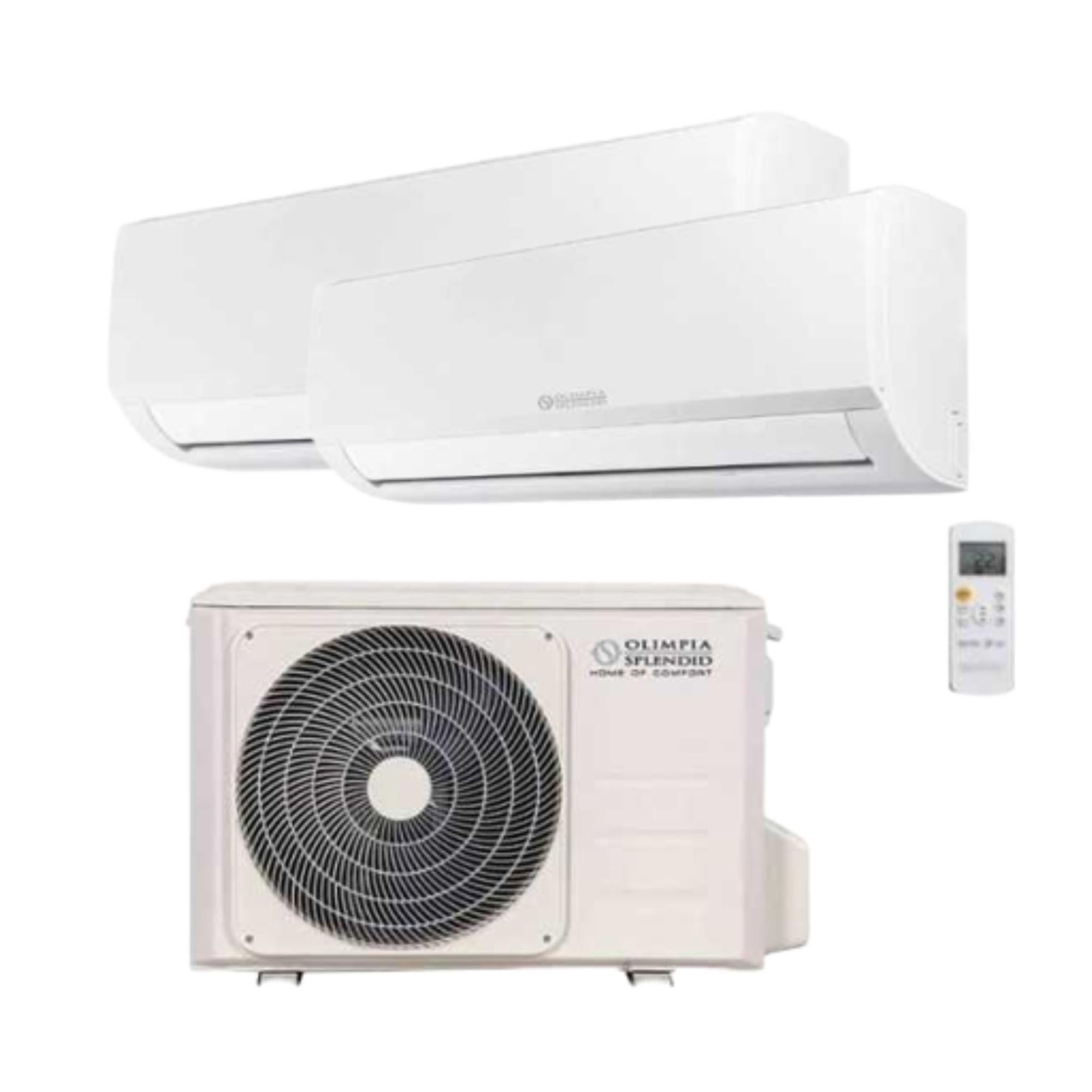 Aire acondicionado multi-split olimpia splendid DUAL ALYAS 9+12 4,11Kw ...