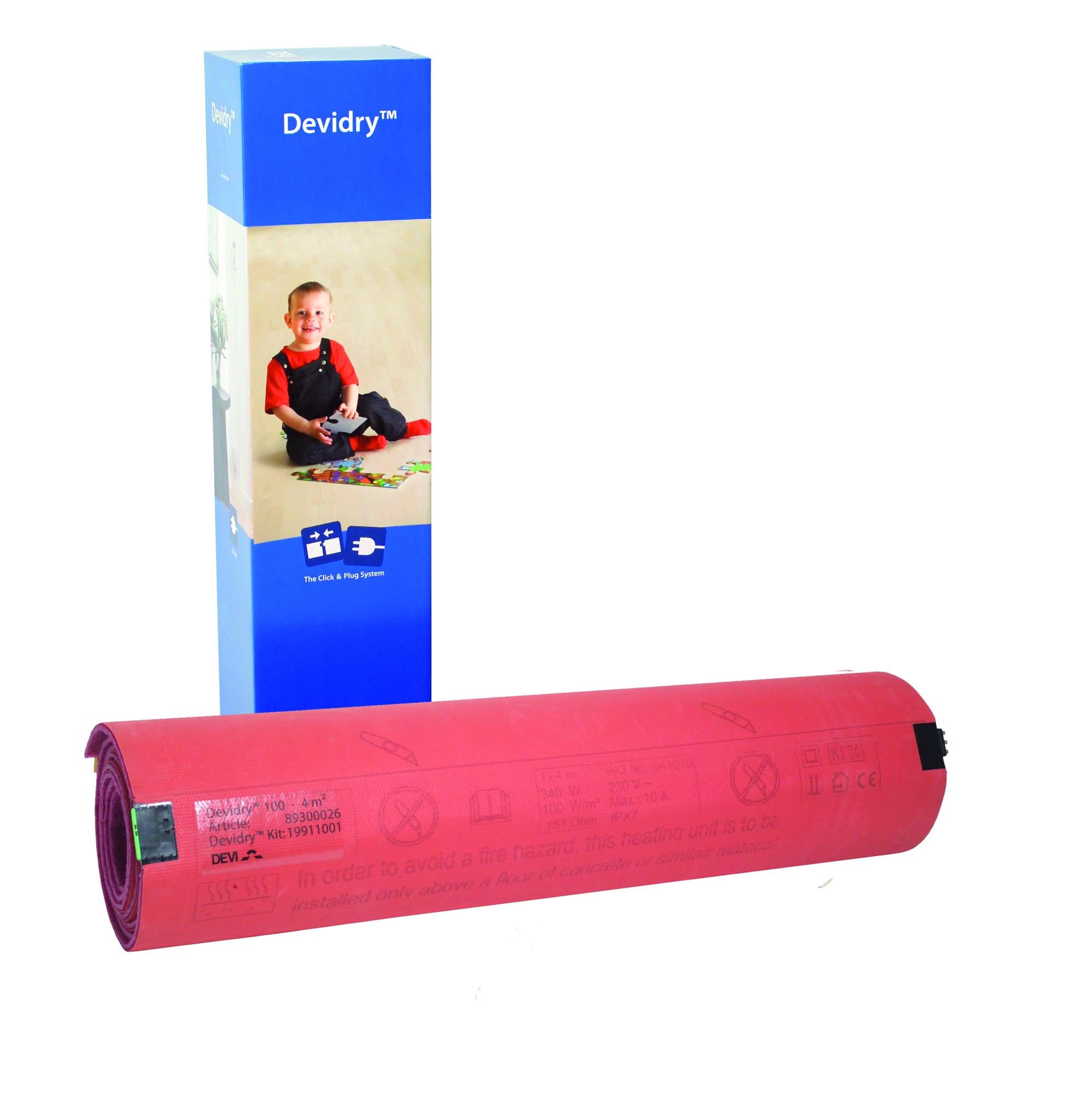 Colchoneta eléctrica Devidry 55 5m² 242 W 230 V | Leroy Merlin