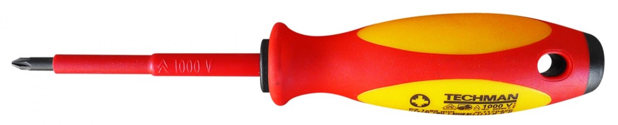 Destornillador Pozidriv aislado 1000V Pz 1 | Leroy Merlin