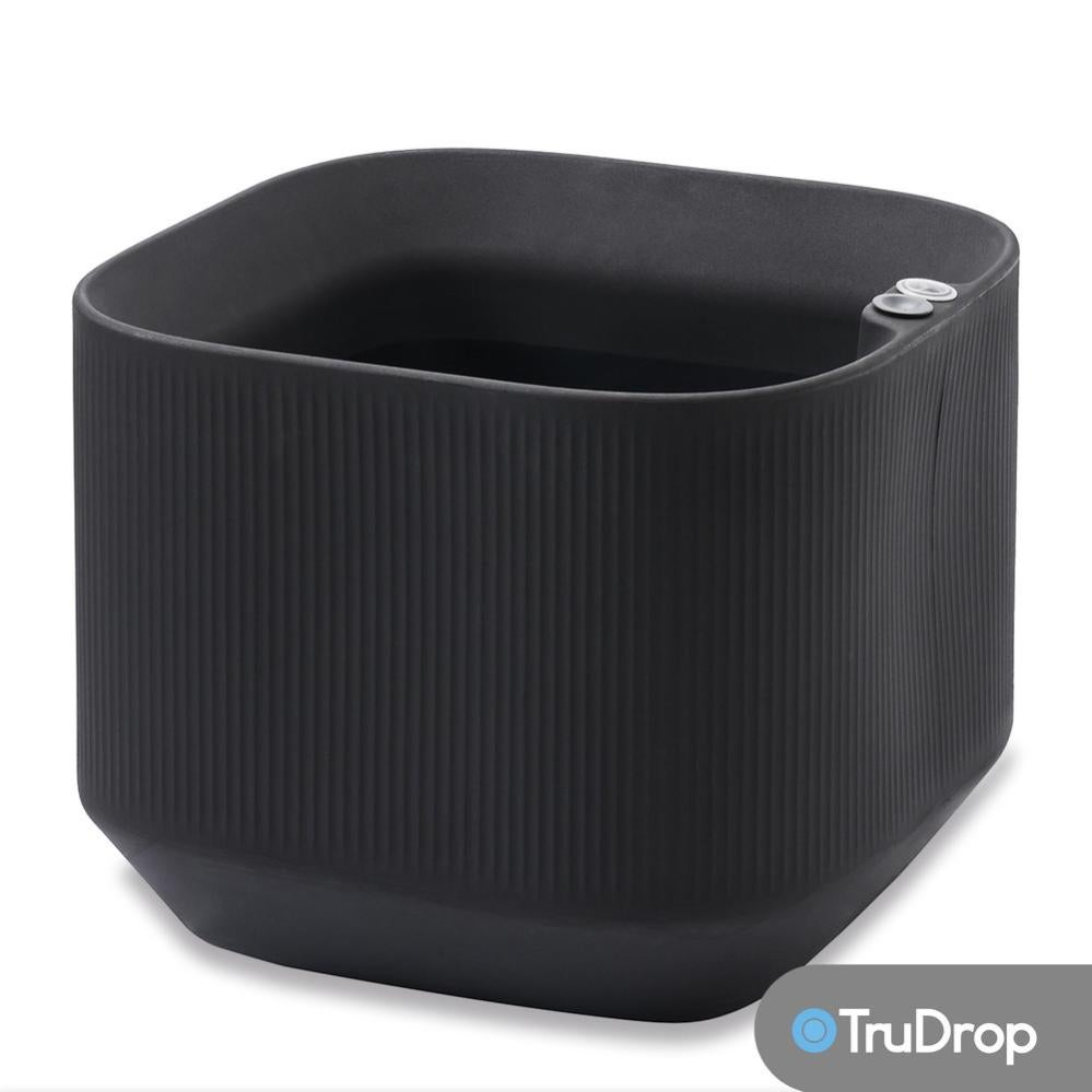 Pot Mod noir 51 x 51 x H.41 cm avec TruDrop One | Leroy Merlin