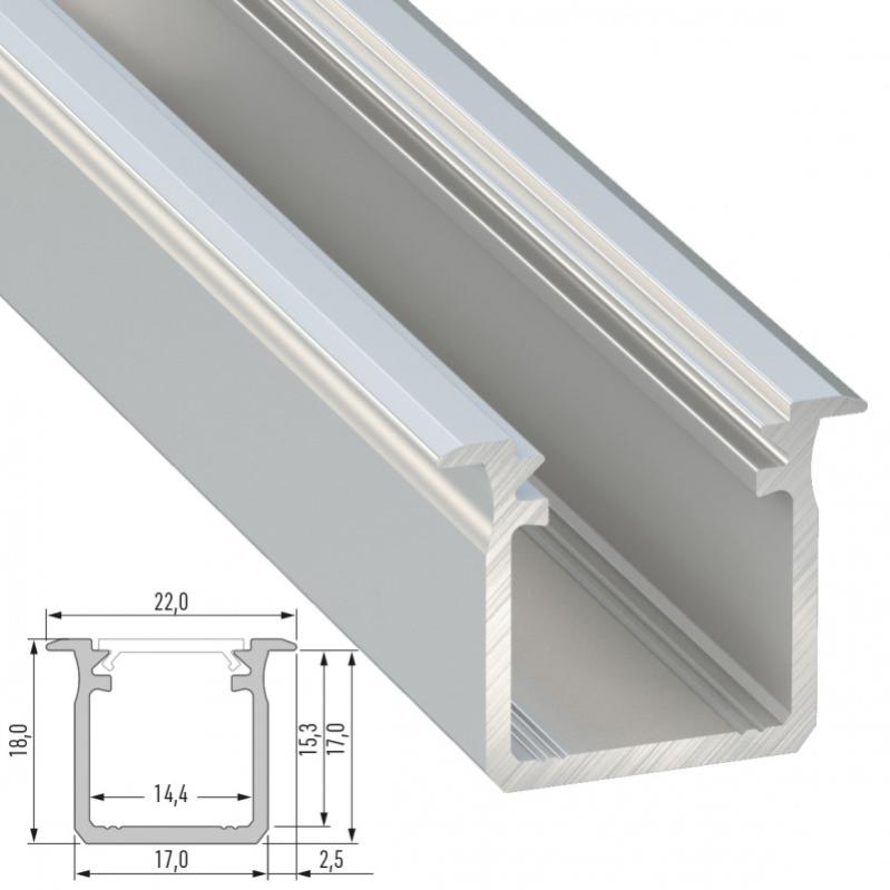 Profil Aluminium Type G 2,02M | Leroy Merlin