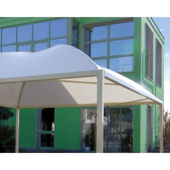 Gazebo per auto Cicogna System - Zincato e Verniciato 3x5 | Leroy Merlin