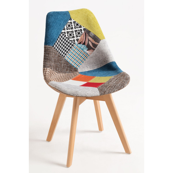 Silla Synk Patchwork - Patchwork colores | Leroy Merlin