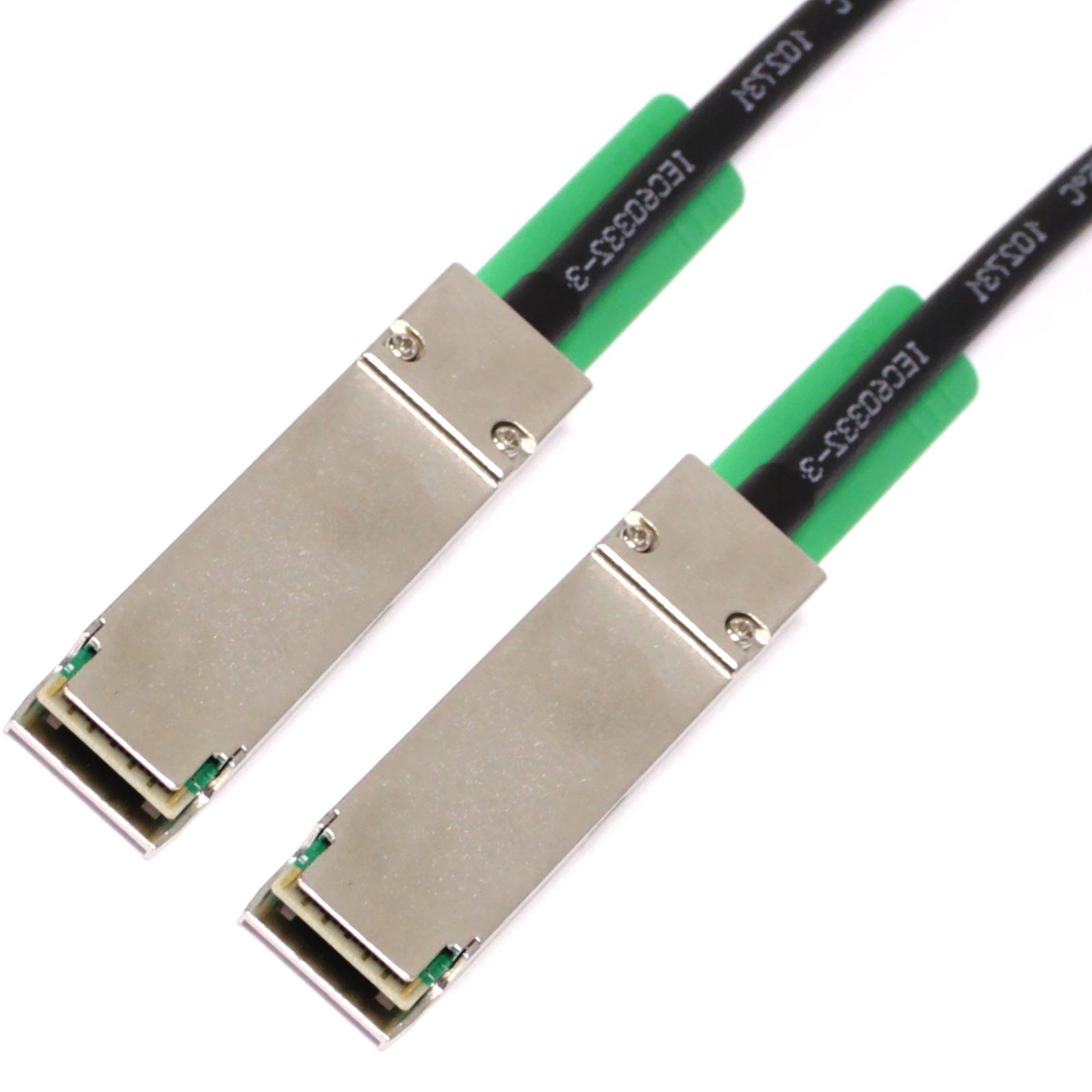 Câble avec 2 connecteurs QSFP+ SFF - 8436 de 56 Gb de 2 m | Leroy Merlin