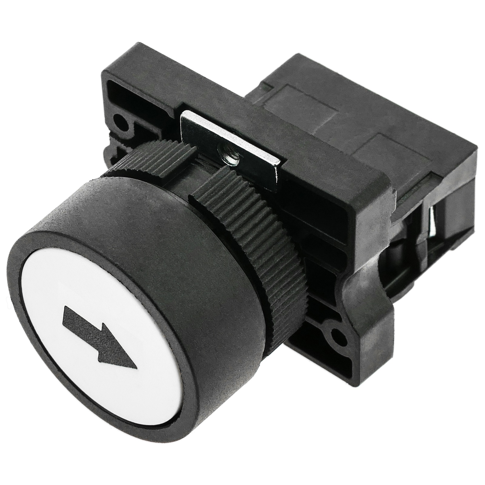 Pulsante momentaneo 22 mm / 1 NC / 400 V / 10 A normalmente chiuso con ...