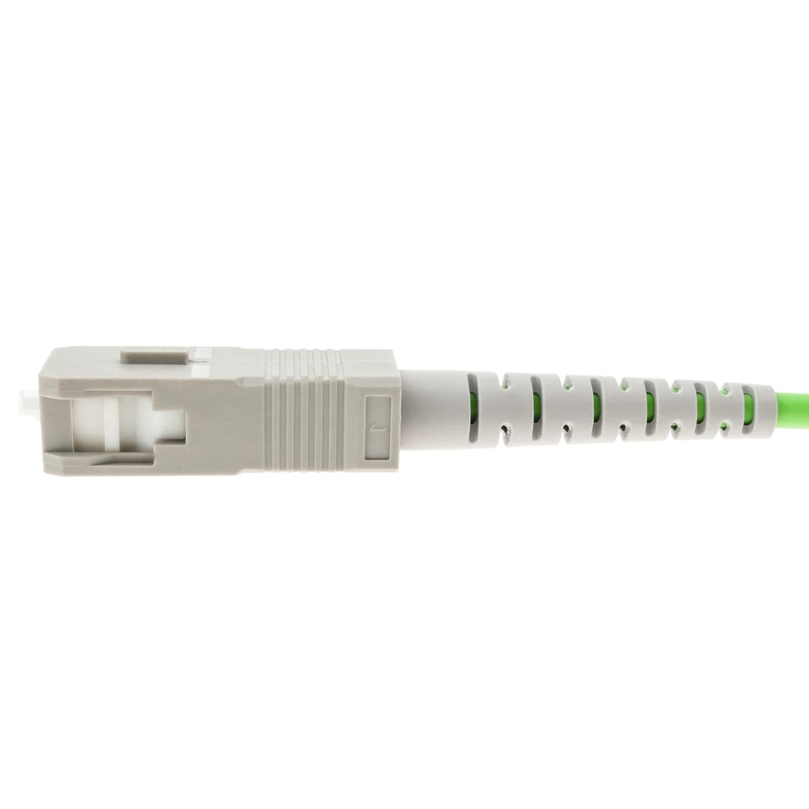 Câble fibre optique multimode simplex OM5 50µm/125µm SC/PC - SC/PC ...