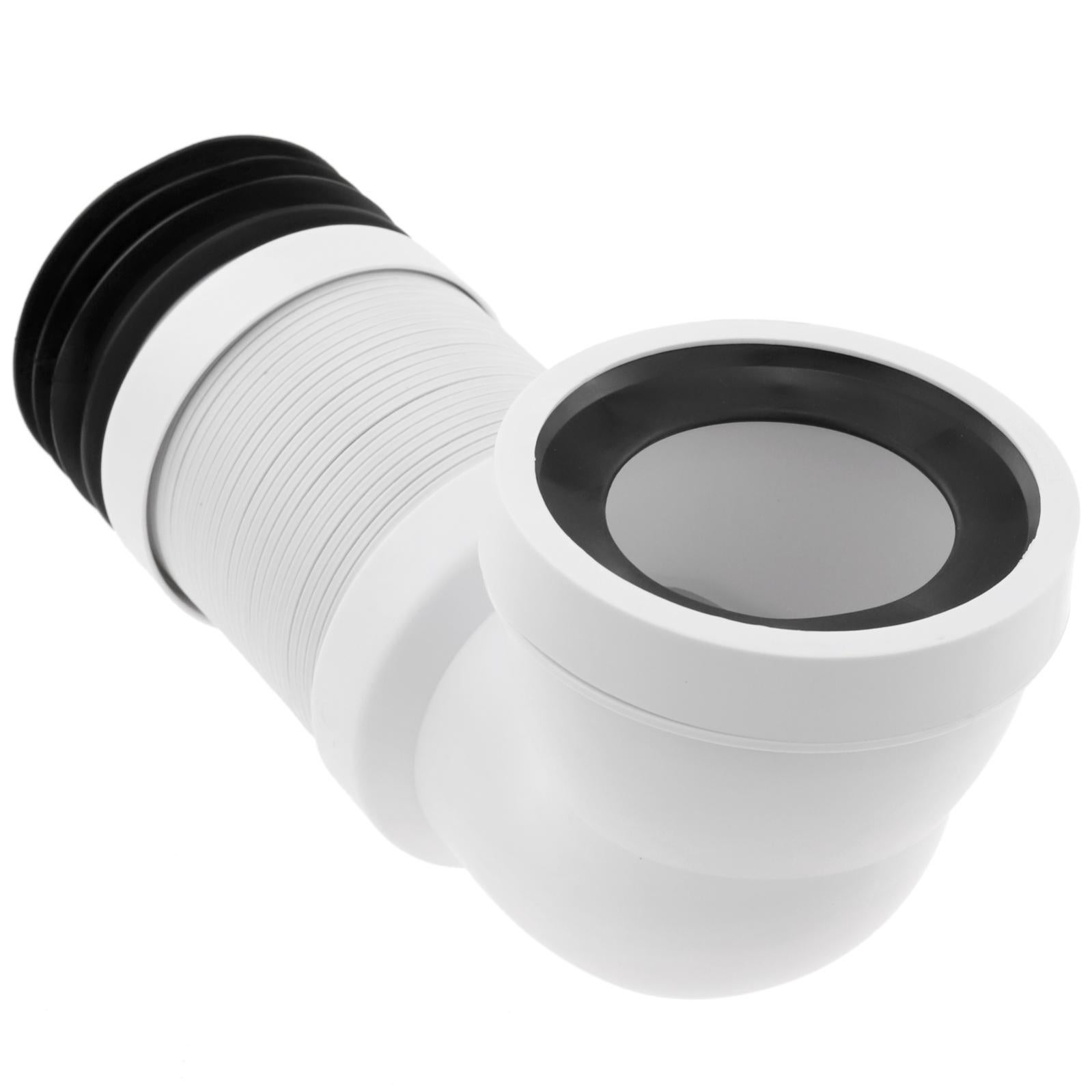 Manicotto in PVC per realizzare un collegamento in un WC ad angolo 90 ...