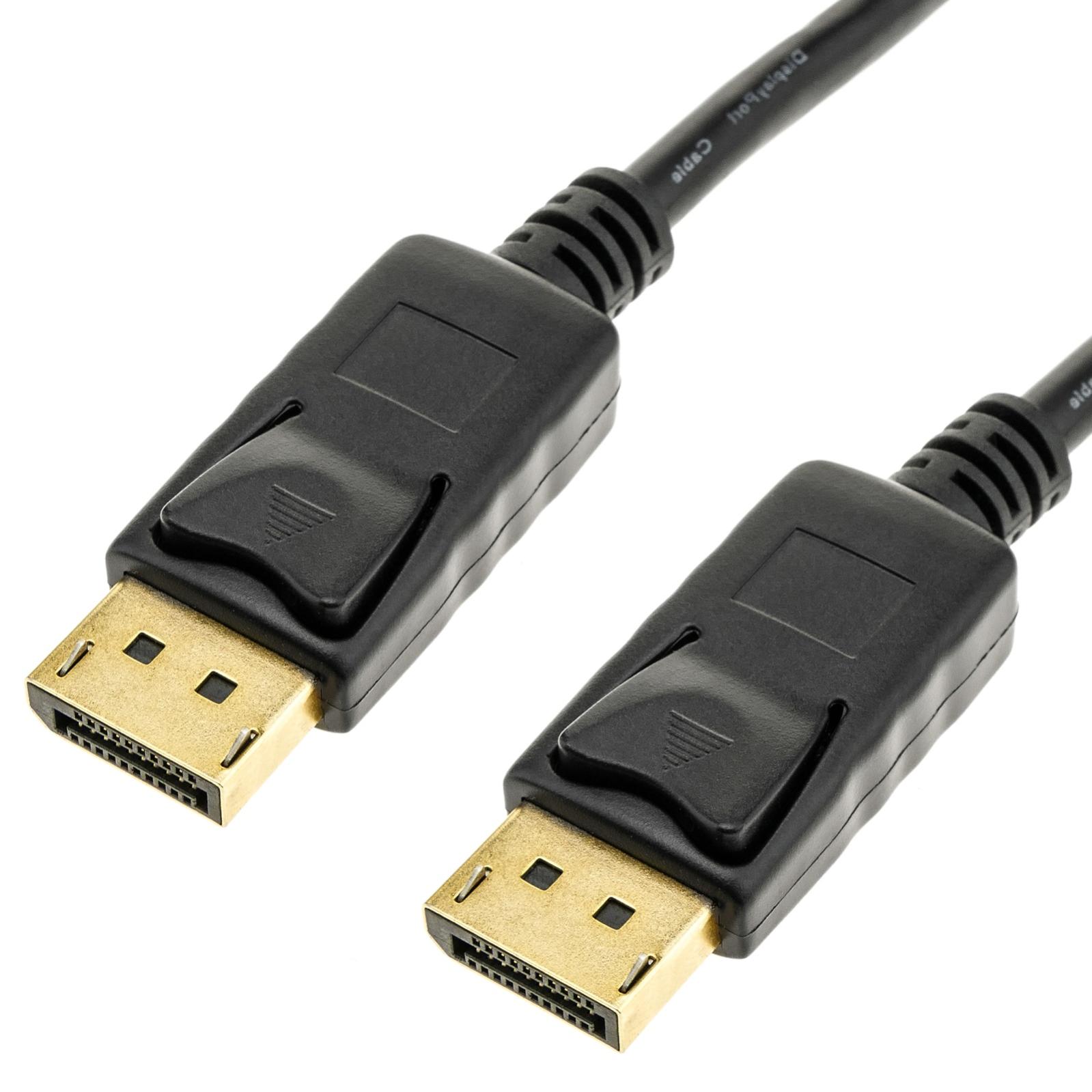 Cabo DisplayPort de 3m para áudio e vídeo FullHD | Leroy Merlin
