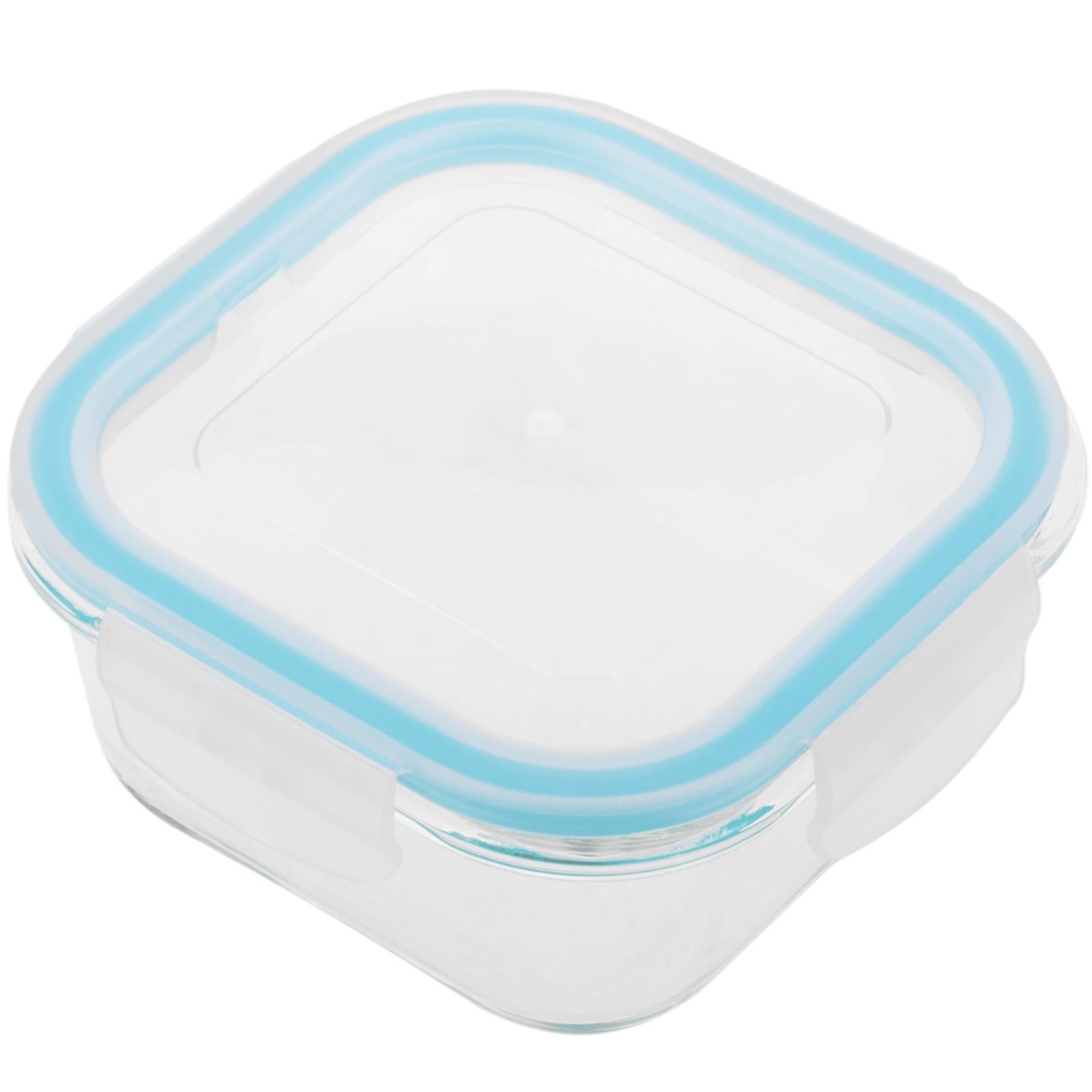 Récipient hermétique en verre carré 530 ml | Leroy Merlin