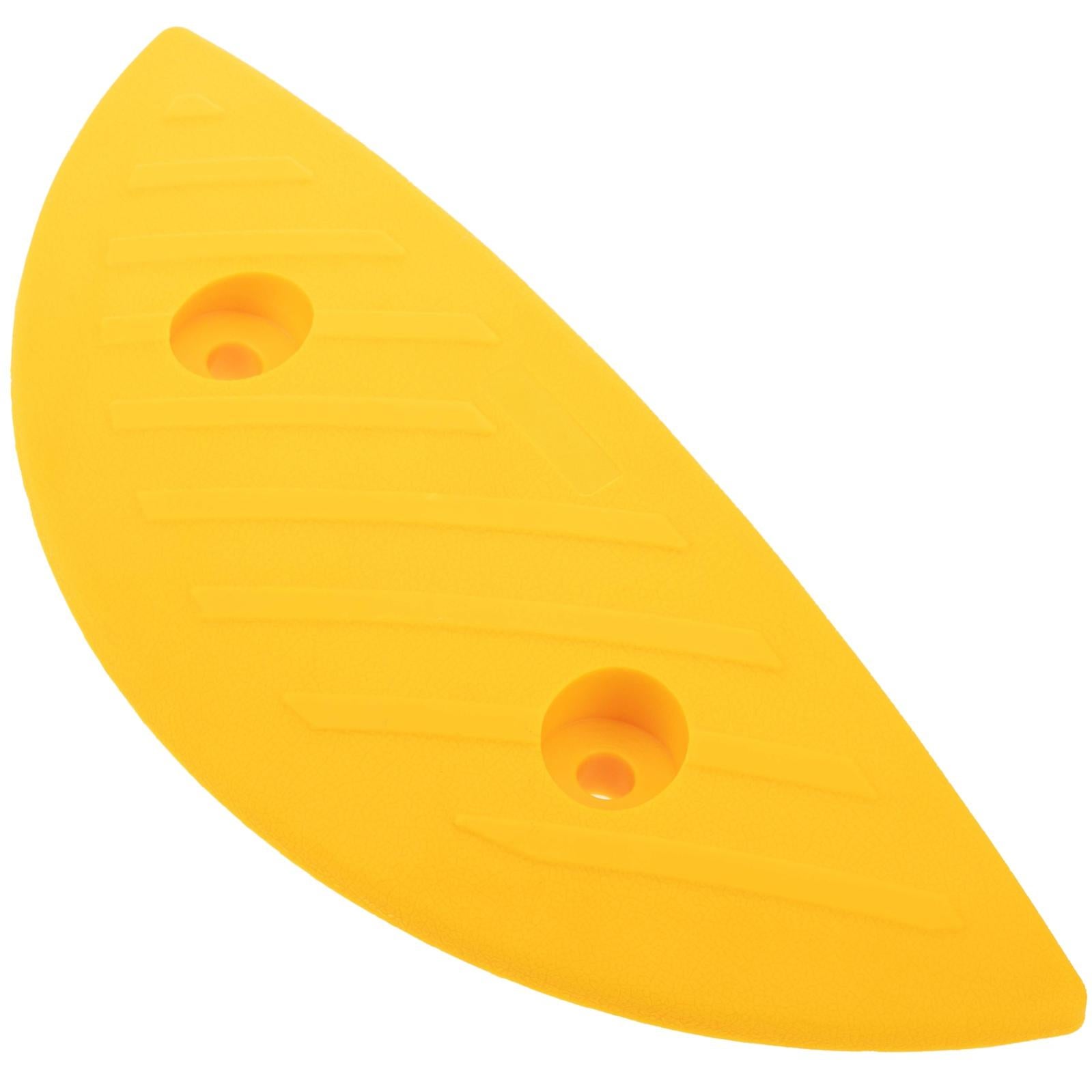 Embout pour ralentisseur ralentisseur jaune 110 x 300 x 40 mm | Leroy ...