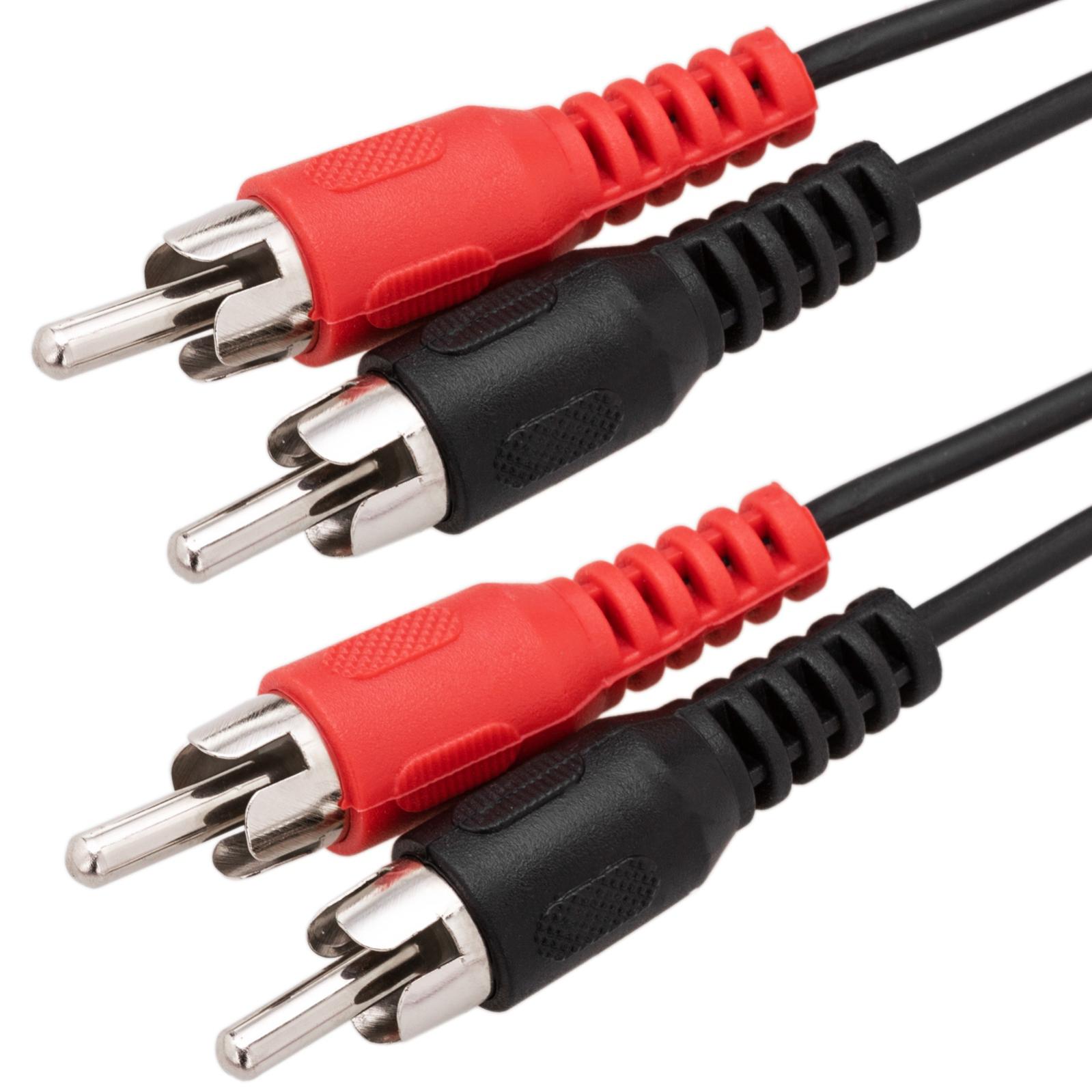 Cable Audio Stereo 20m con dos conectores Macho en ambos extremos ...