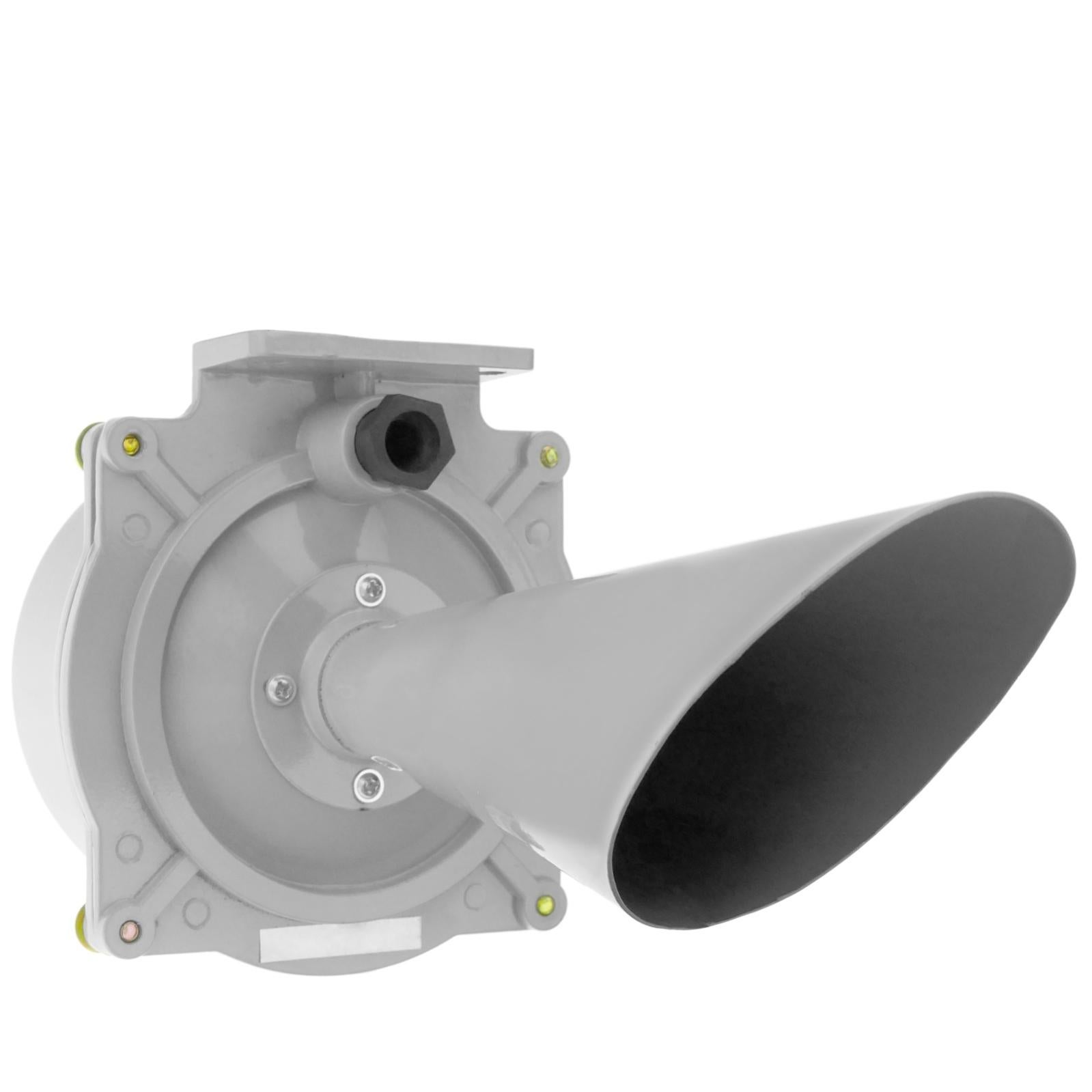 Tromba d'aria industriale con amplificatore sonoro a forma di cono da ...