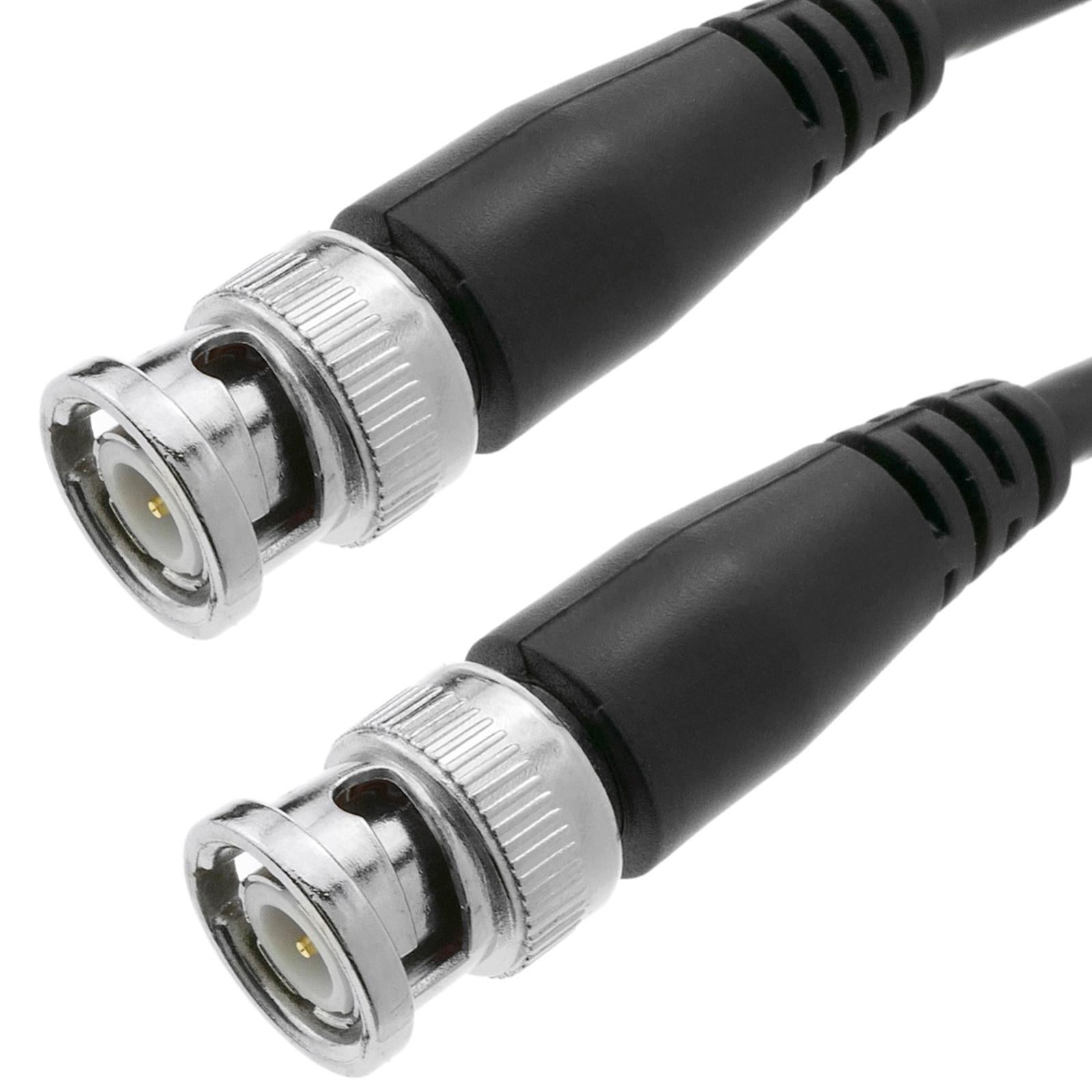 Cable coaxial de tipo RG58 con conectores BNC macho a macho de 2 m ...
