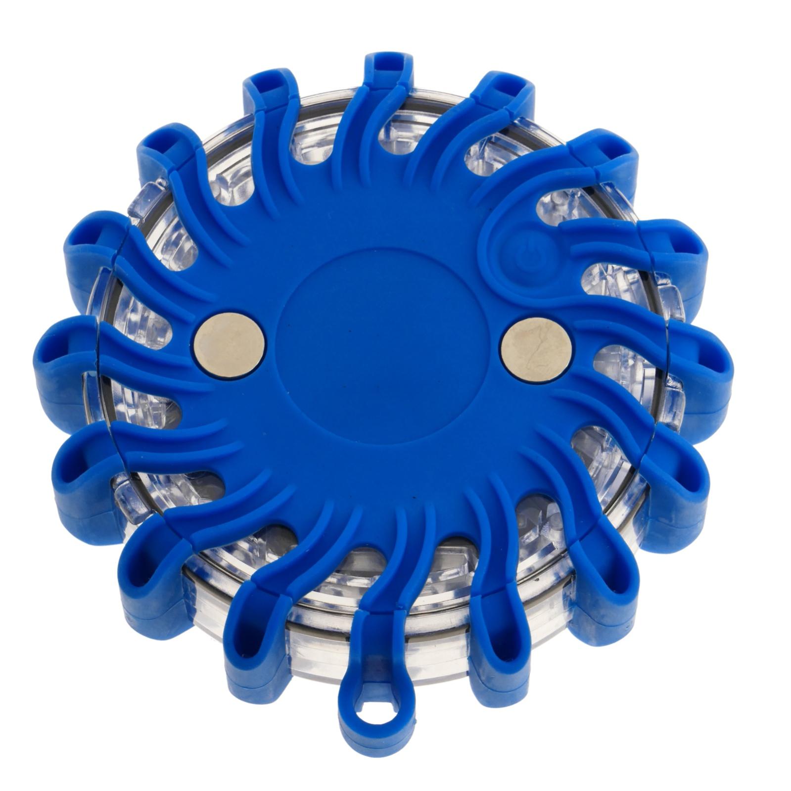 Balise de signalisation routière à LED bleue | Leroy Merlin