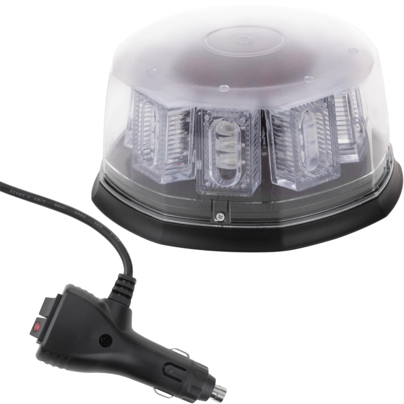 Feu LED orientable pour allume-cigare de véhicule couleur ambre | Leroy ...