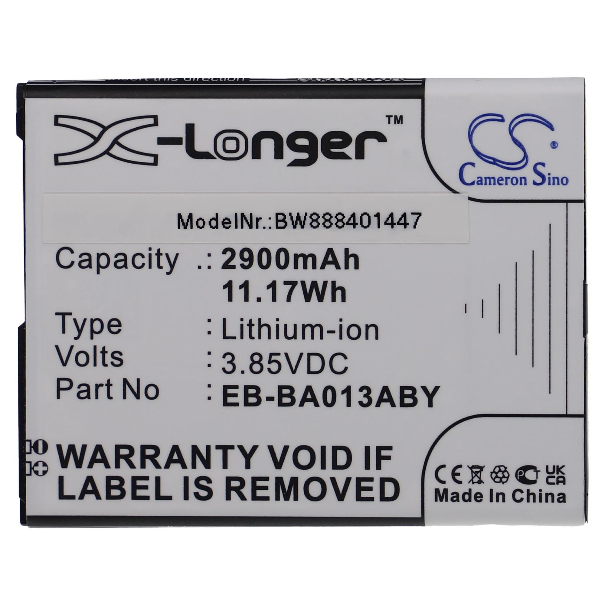 Vhbw Batterie compatible avec Samsung SM-A013G/DS, SM-M013F/DS ...