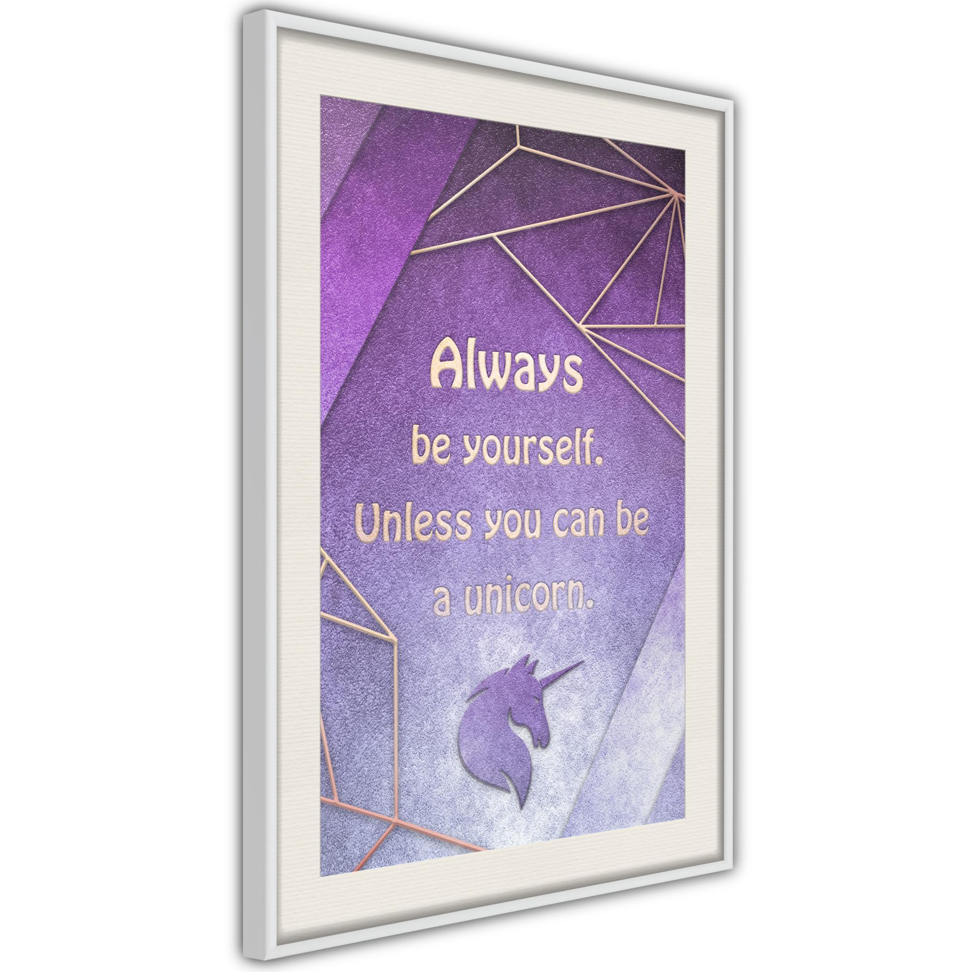 Poster et affiche - Always Be Yourself - 30x45 | Leroy Merlin