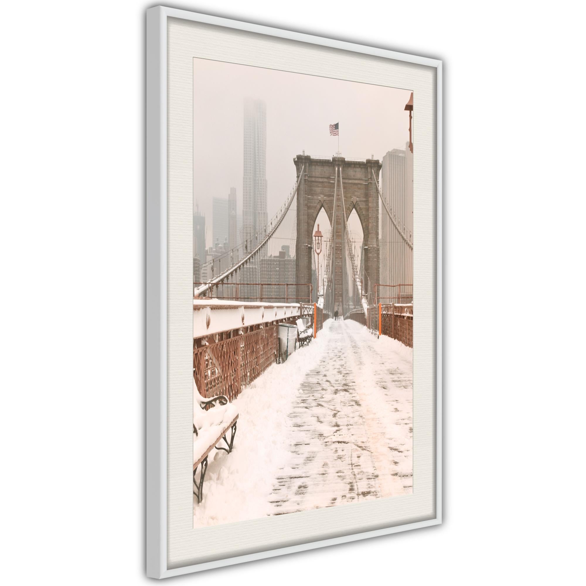 Poster et affiche - Winter in New York - 40x60 | Leroy Merlin