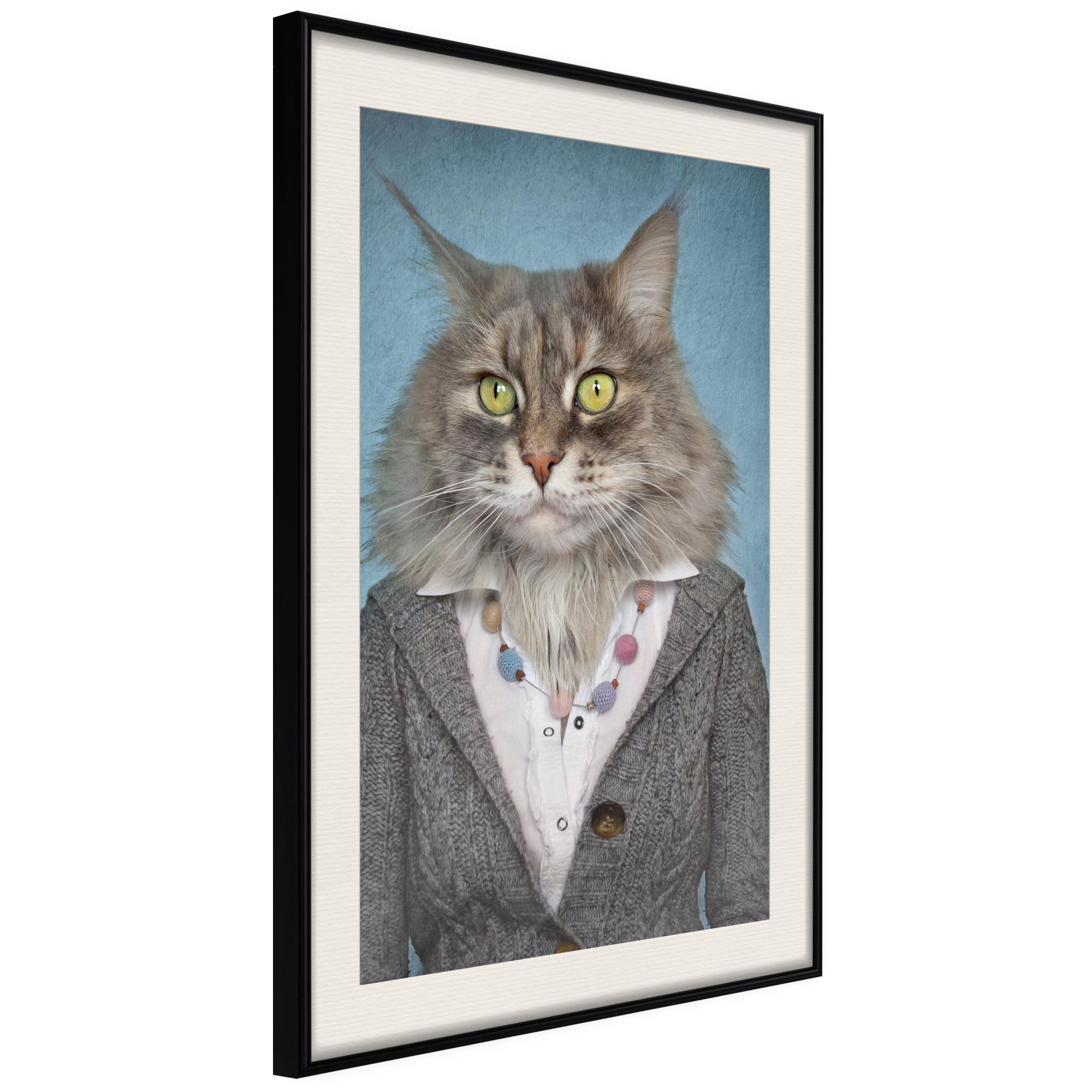 Poster et affiche - Animal Alter Ego: Cat - 20x30 | Leroy Merlin