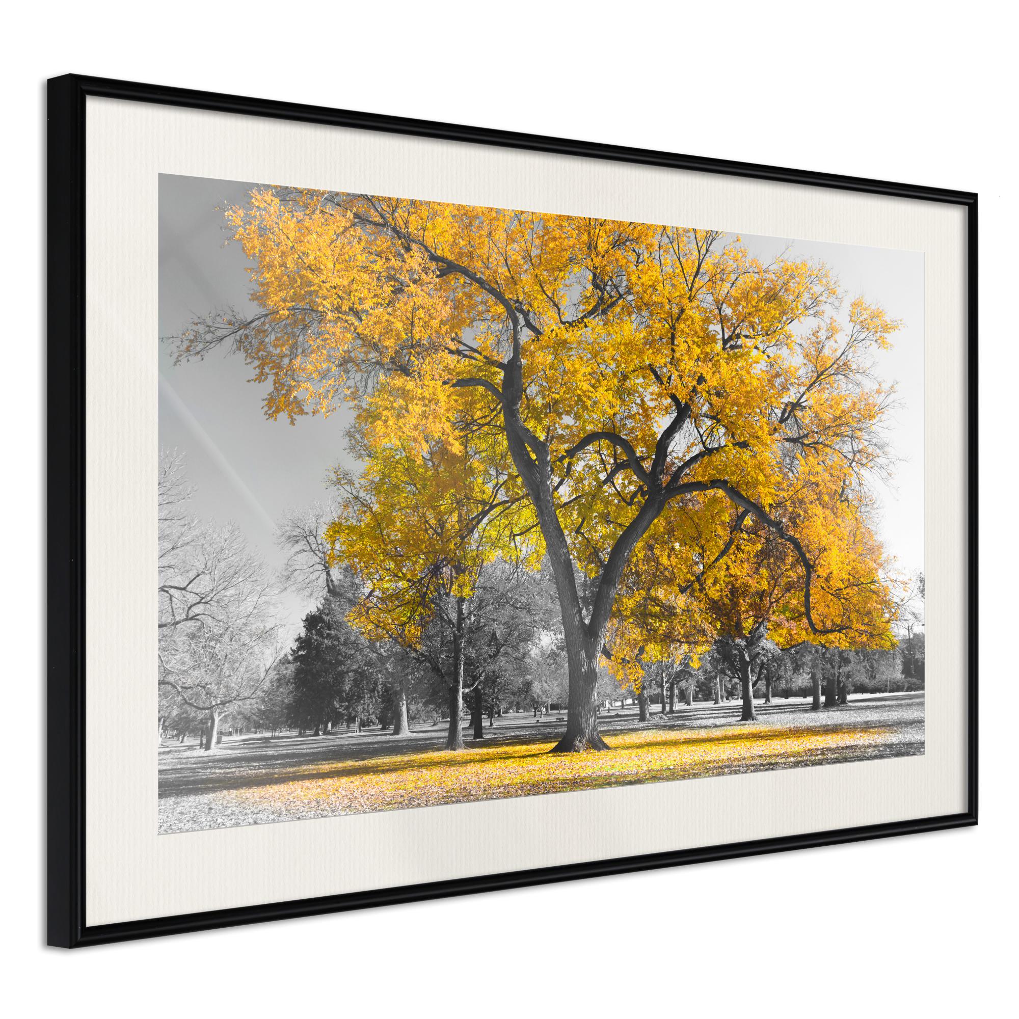 Poster et affiche - Golden Tree - 90x60 | Leroy Merlin