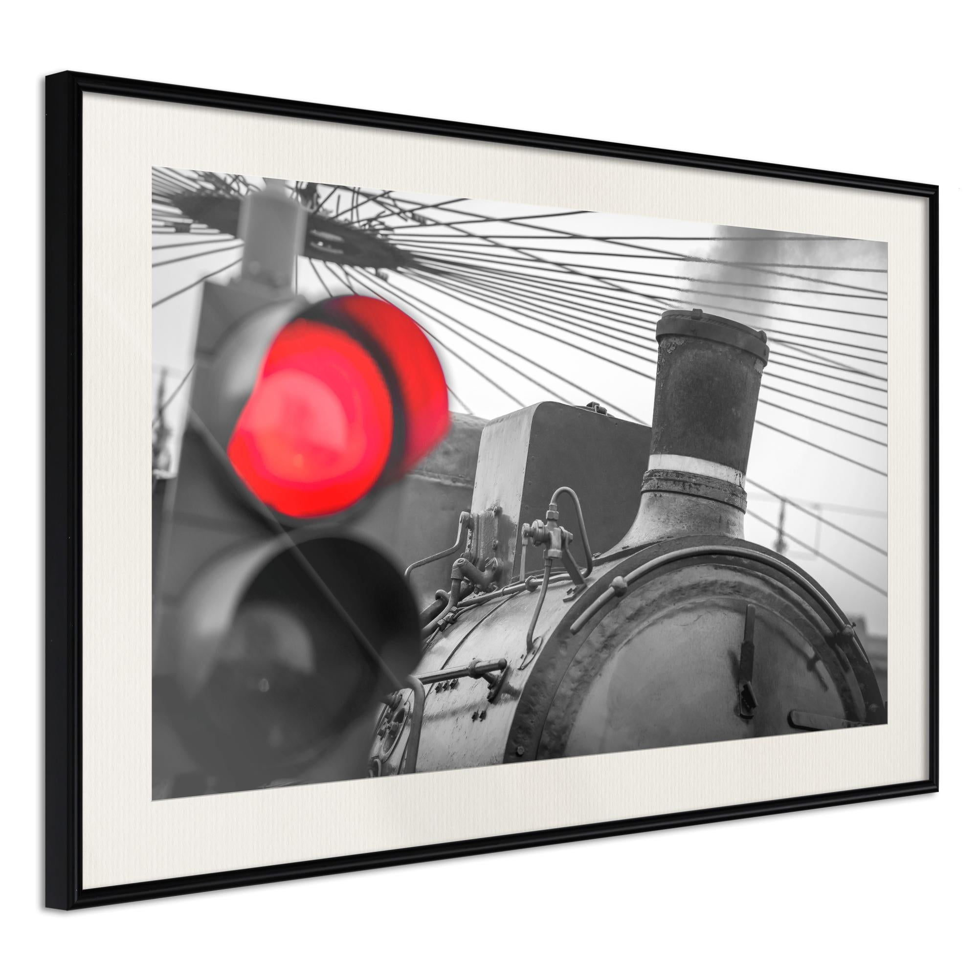 Poster et affiche - Stop! - 90x60 | Leroy Merlin