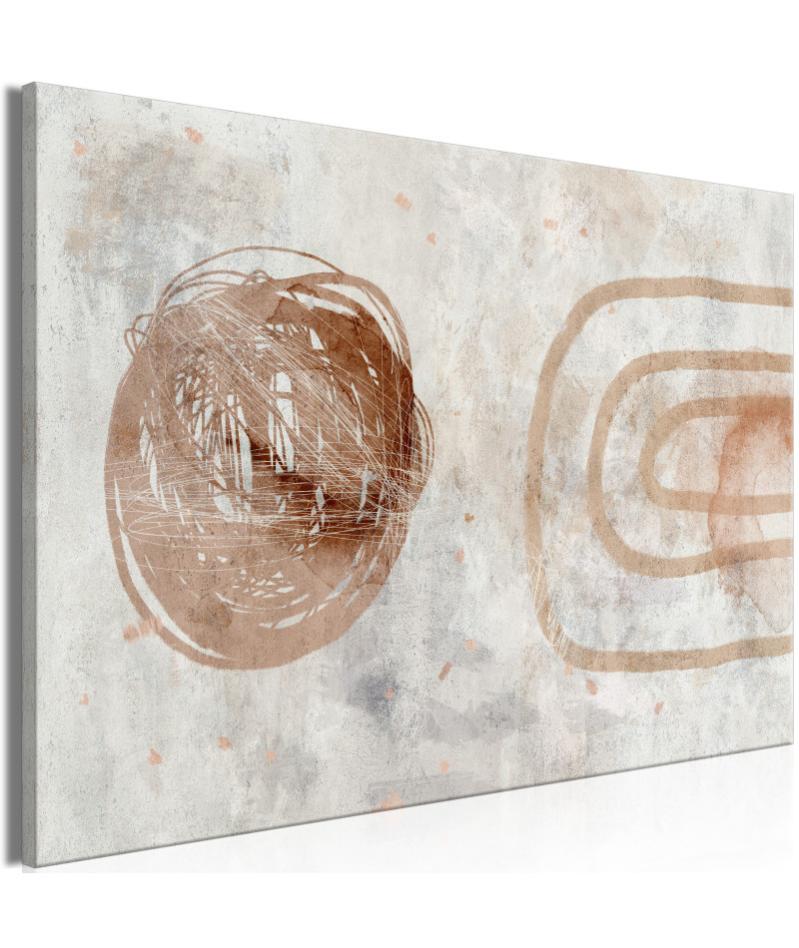 Toile - Soleil pastel (1 Part) Wide 120x80 | Leroy Merlin