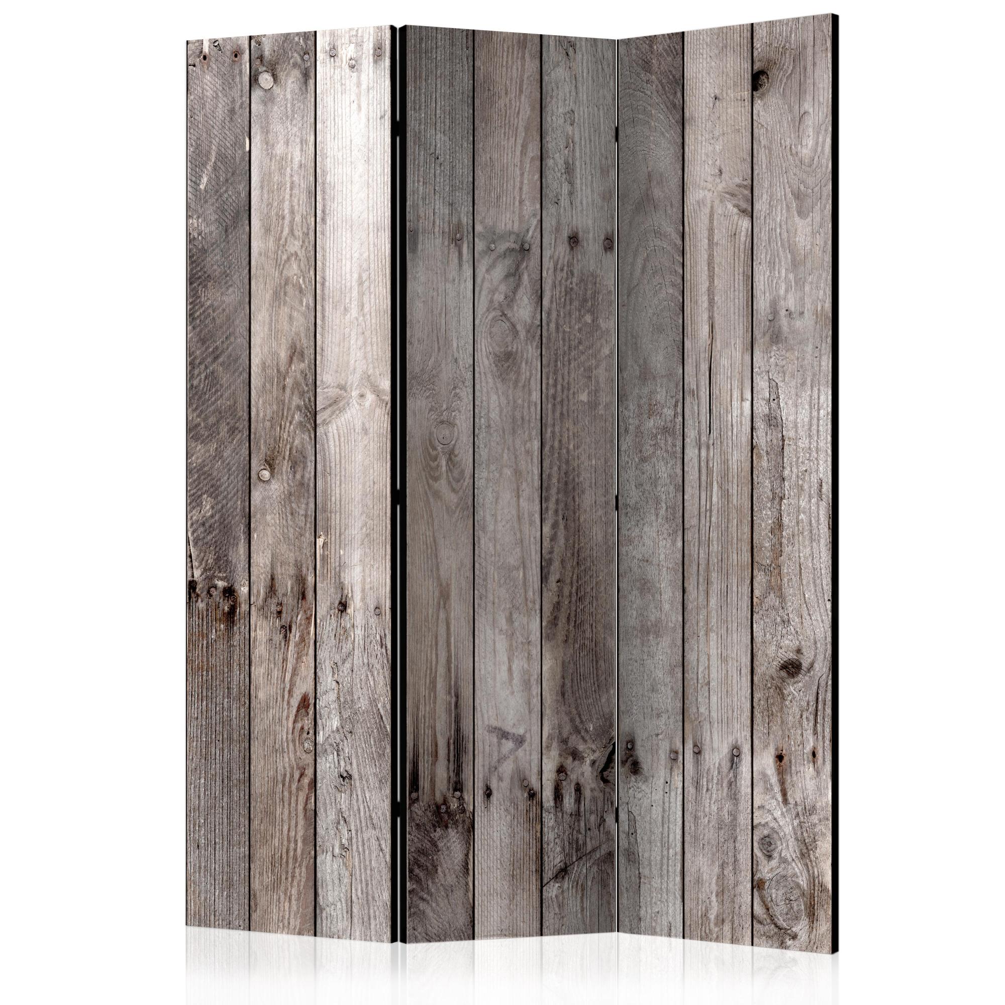 Paravent 3 volets - Century Wood [Room Dividers] - 135x172 | Leroy Merlin