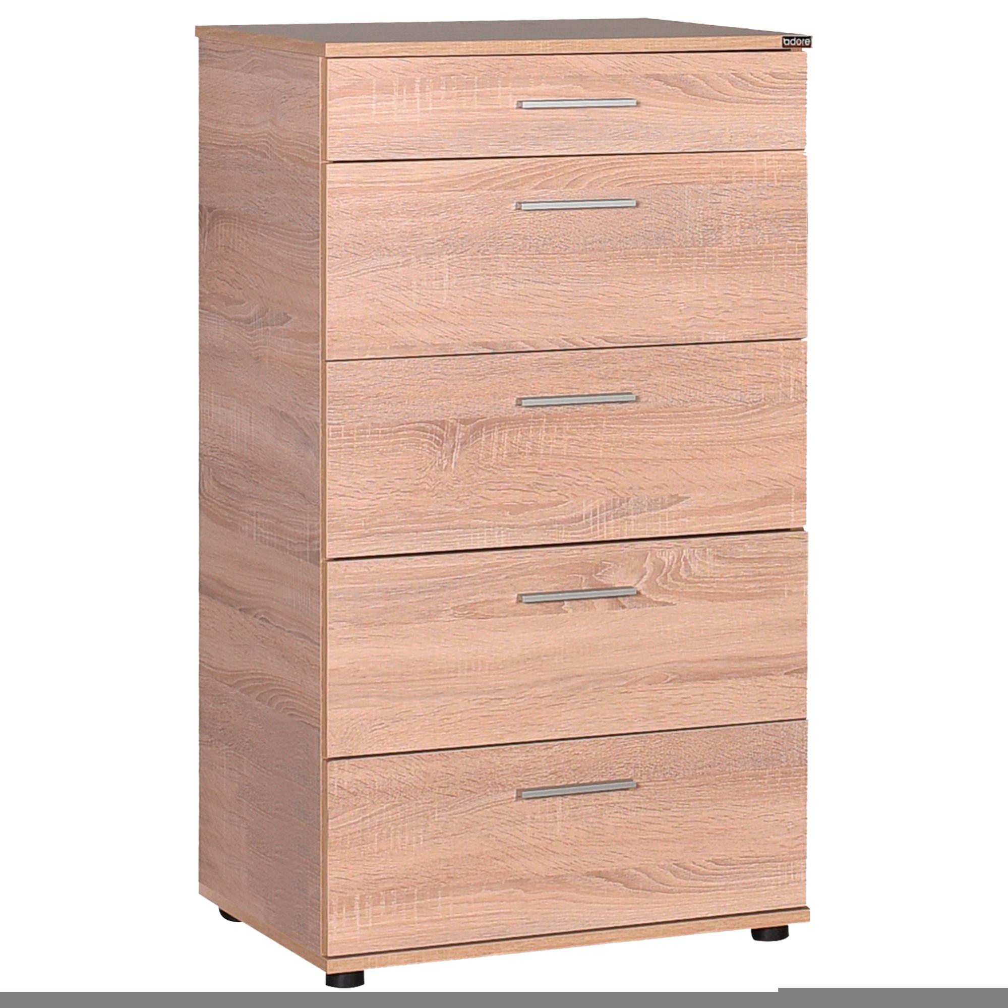 Commode couleur Sonoma avec 100% aggloméré plaqué en mélamine | Leroy ...