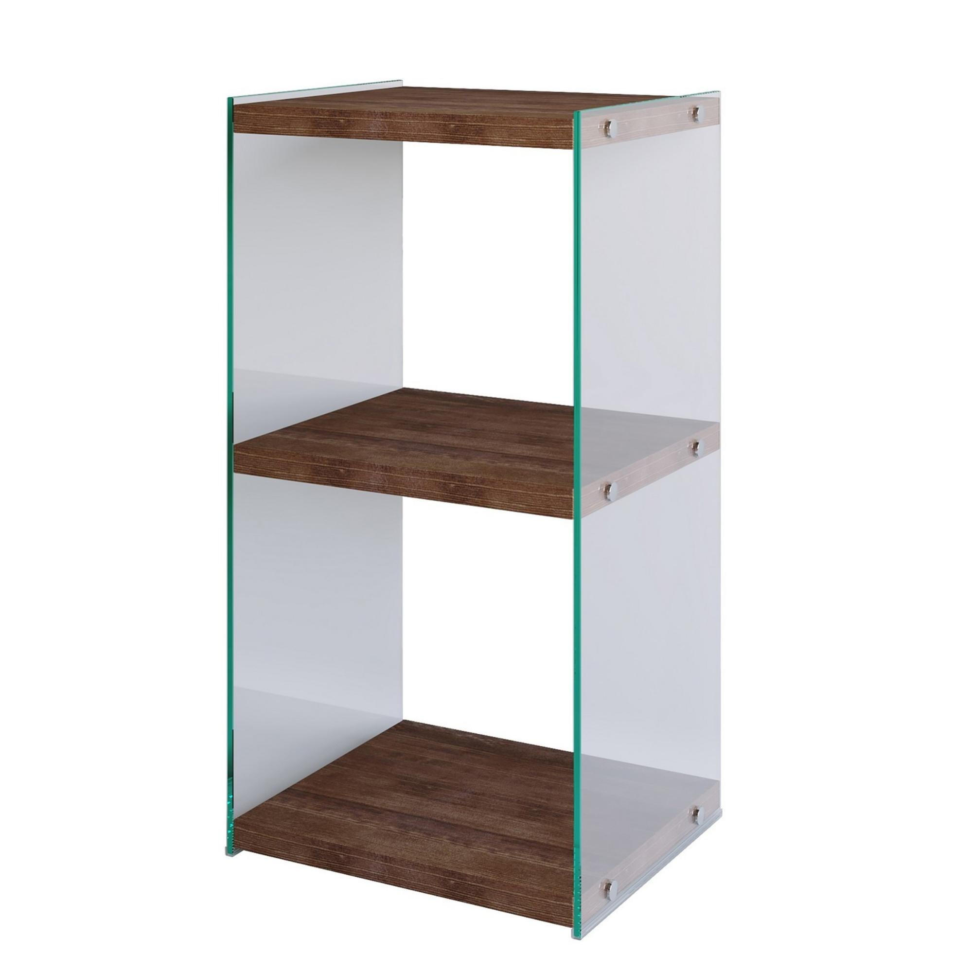Étagère pour Livres 100% PINE SOLID WOOD couleur Noyer | Leroy Merlin