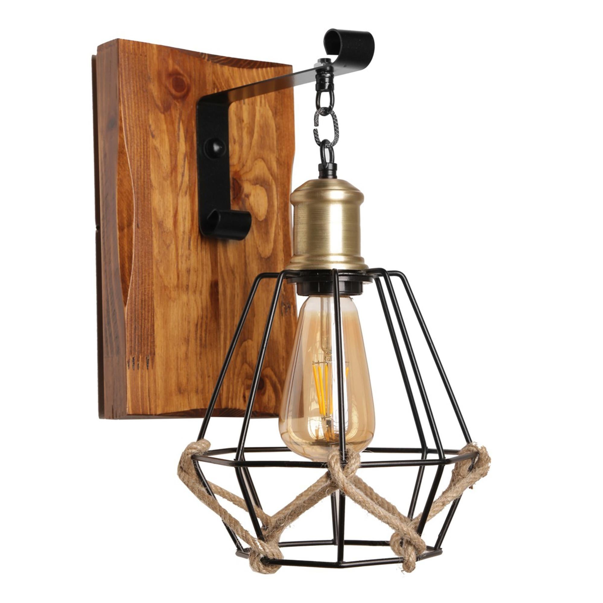 Applique murale d'intérieur, Lampade rustiche da parete per interni ...