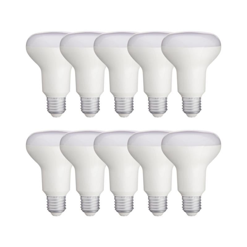 Xanlite - Lot de 10 Ampoules LED R80, culot E27, 11,5W cons. (75W eq.), lumière blanc neutre ...