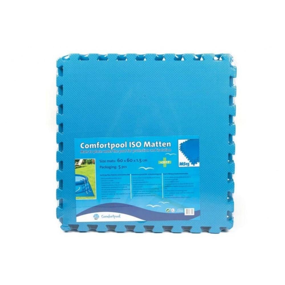 Tapis isolants Comfortpool - 5 pièces - 60x60 cm - Bleu | Leroy Merlin